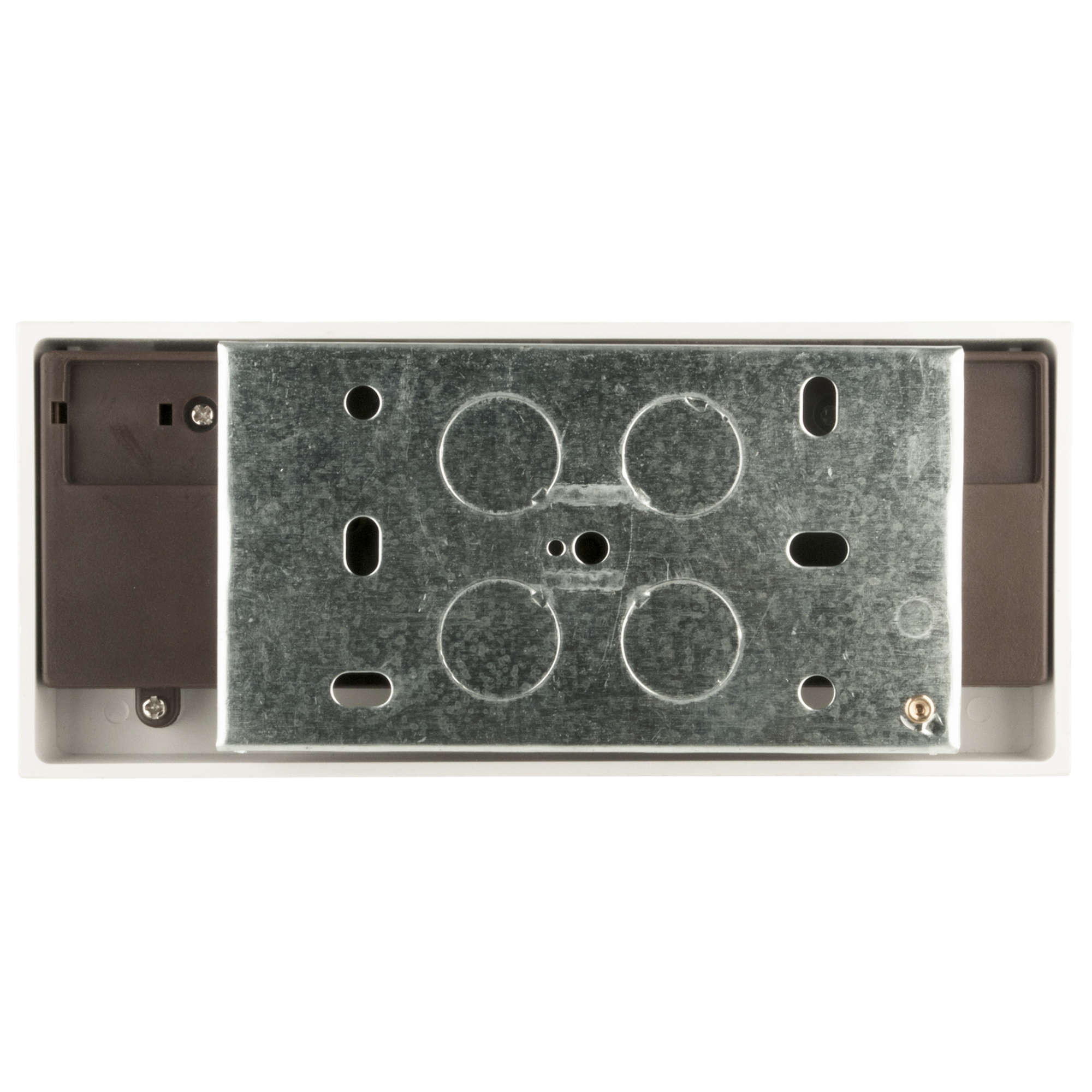 Multi Converter 3 gang Converter to 2 gang White | Mr Resistor Lighting