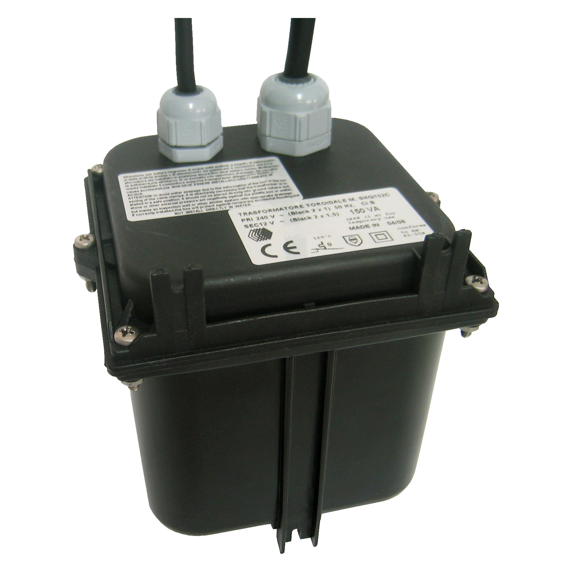 Waterproof Toroidal 12V Black 100W | Mr Resistor Lighting