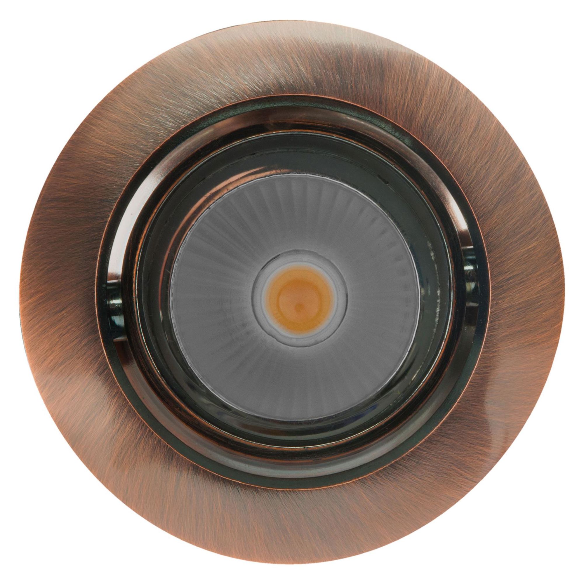 Elegant LED Downlight GU10 Emergency Kit Bronze 9W | Mr Resistor Lighting