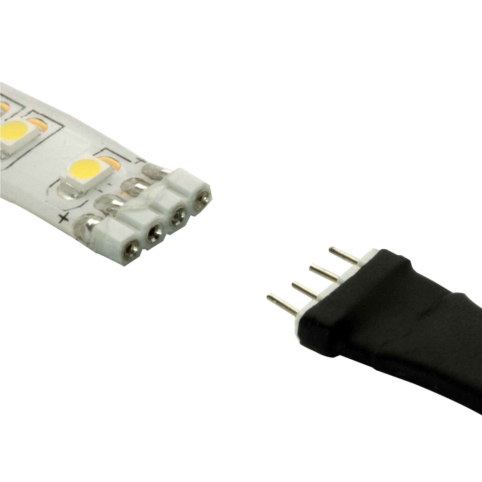 LED Tape Seamless Corner (6xSMD 3528 LEDs) 24V 1W 3400K Warm White | Mr ...