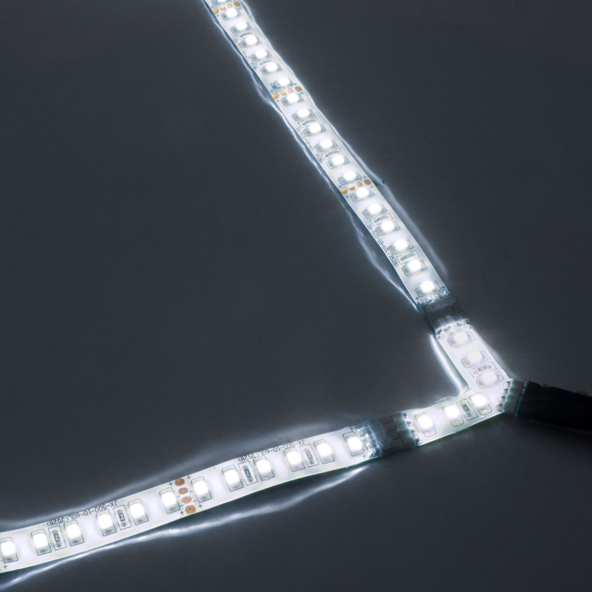 LED Tape Seamless Corner (6xSMD 3528 LEDs) 24V 1W 6500K Daylight | Mr ...
