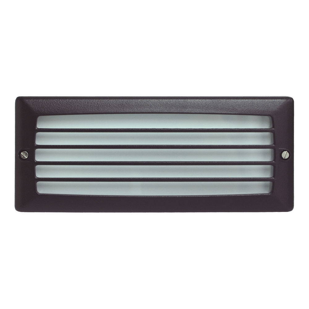 Recessed Brick Low Level Light E27 240V Black 40W | Mr Resistor Lighting