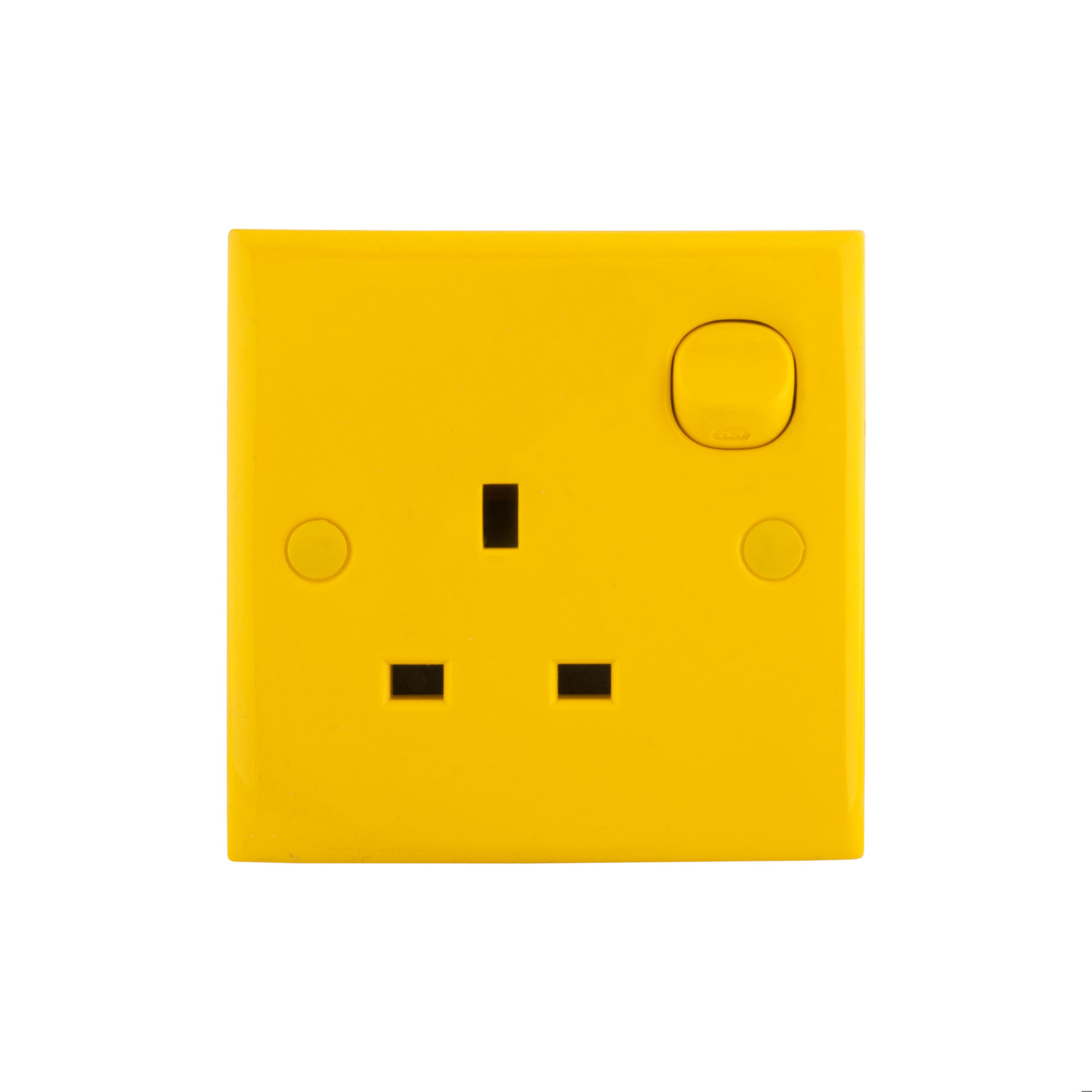 Wall Socket 1 gang 13 amp switch socket outlet | Mr Resistor Lighting