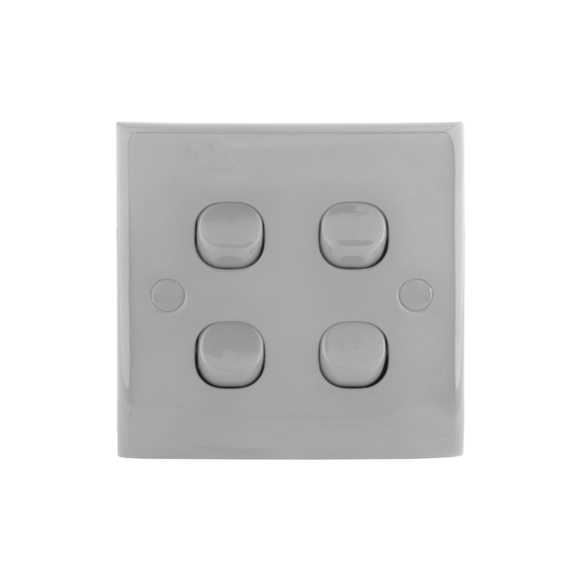 Rocker Switch 4 Gang 10A 4 Way | Mr Resistor Lighting