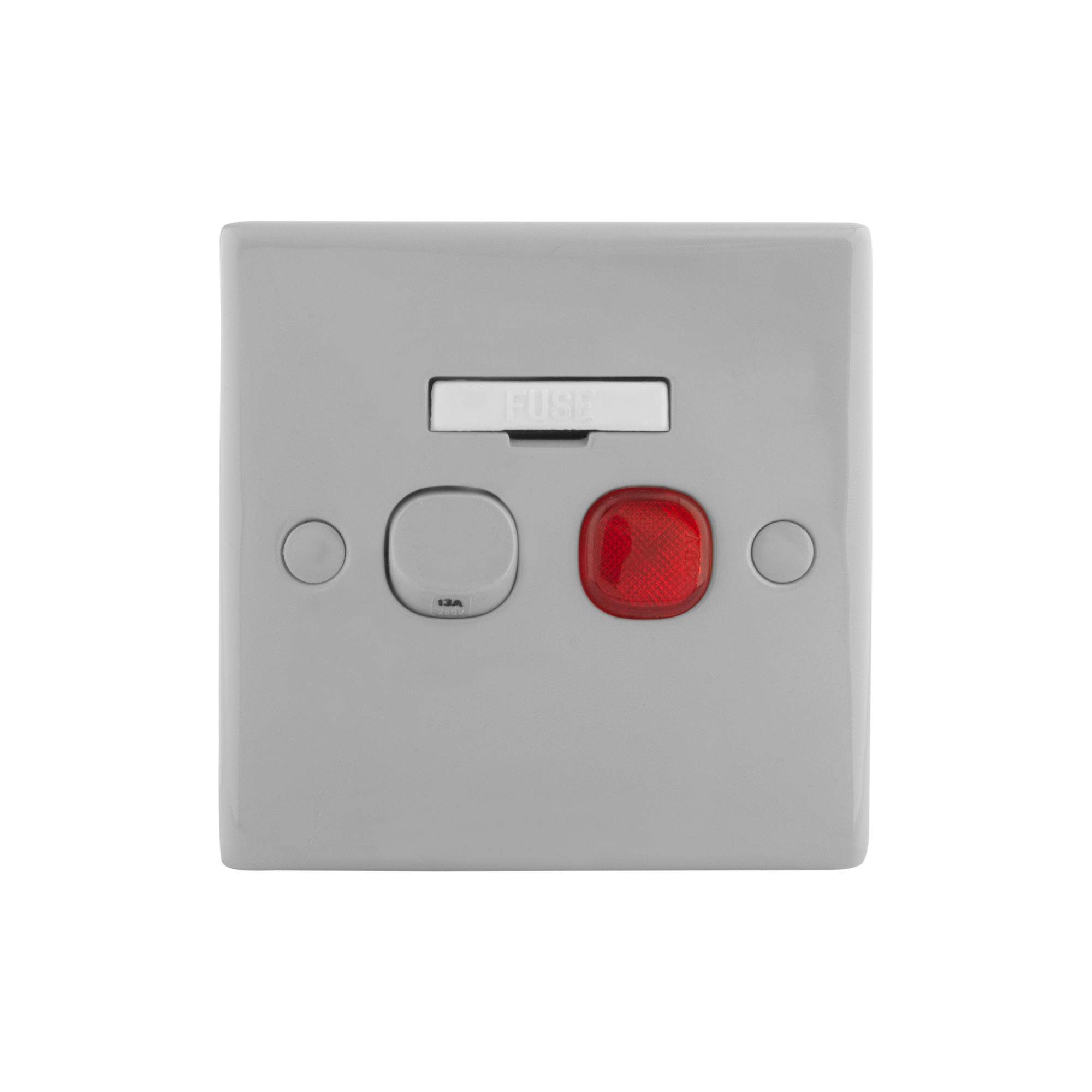 Cooker Switch 1 gang plate 45 amp cooker neon | Mr Resistor Lighting
