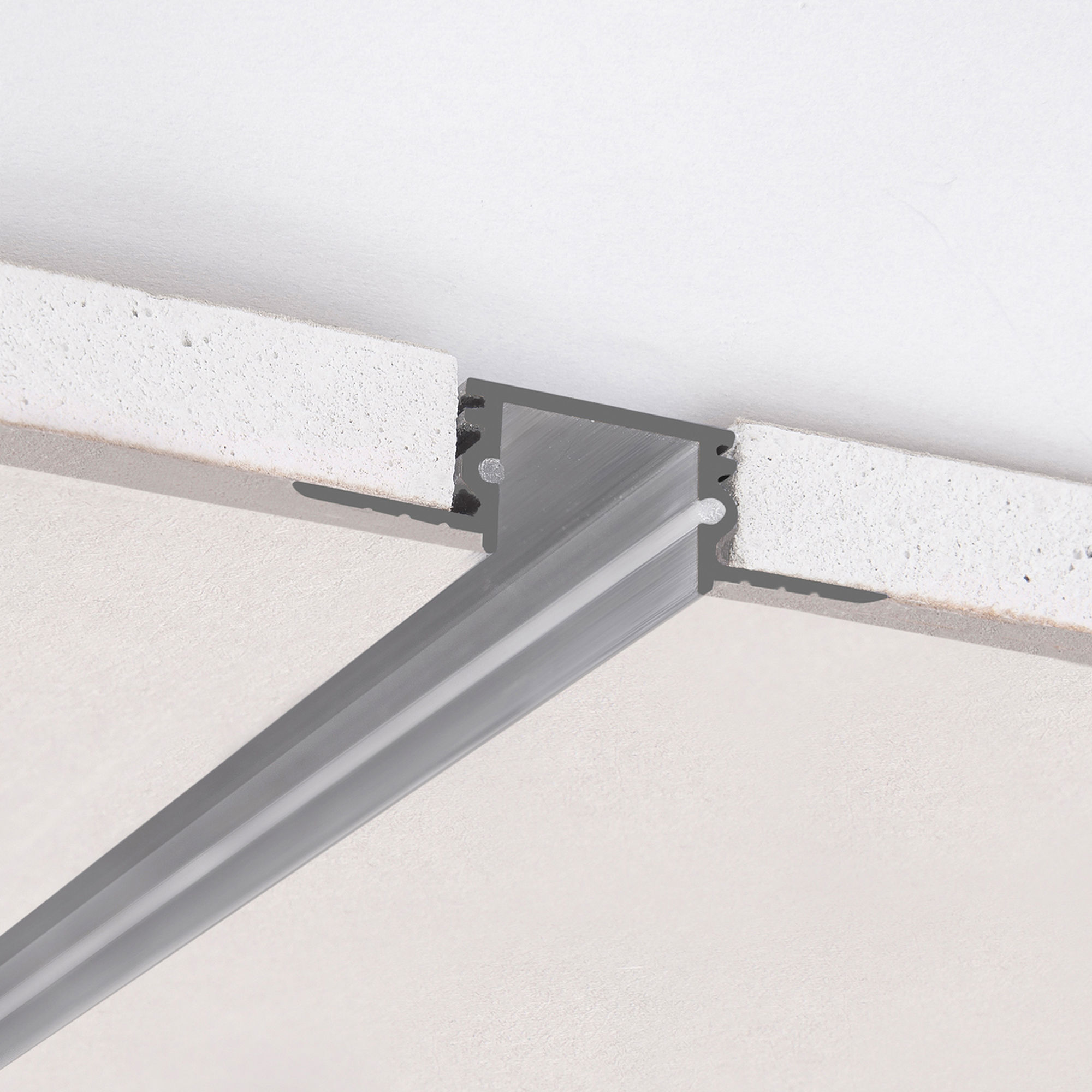 TE-4 Maxi Trimless Recessed Mounting Profile Aluminium 2070mm | Mr ...