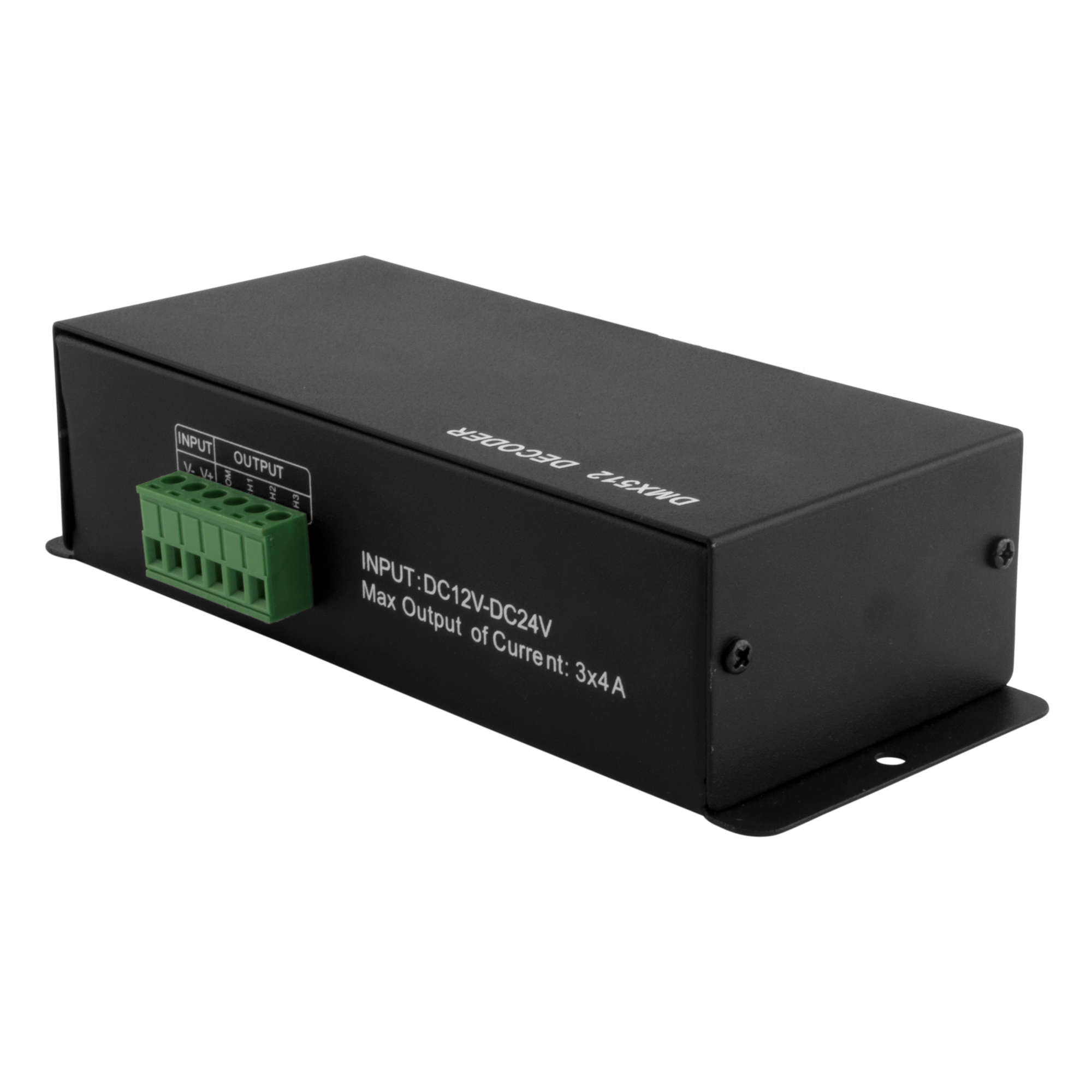 DMX512 3 Channel Decoder 12V / 24V 280W | Mr Resistor Lighting