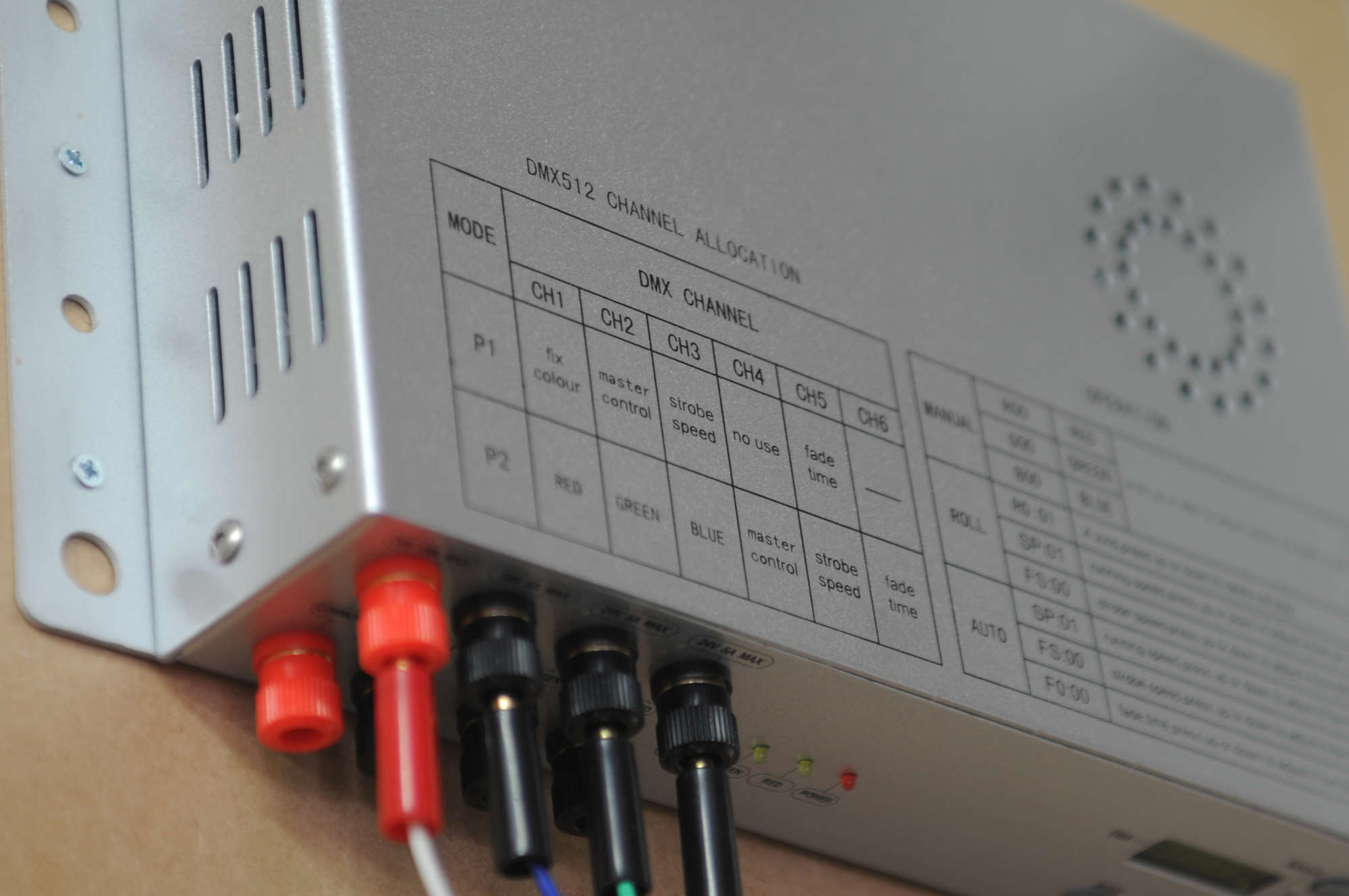 DMX512 3 Channel Decoder 12V / 24V 280W | Mr Resistor Lighting