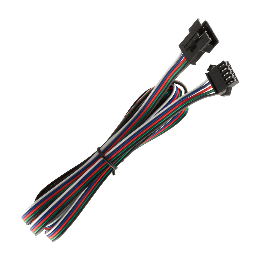 LED RGB/W 5M Coupler Lead 24V 5000mm Black | Mr Resistor Lighting