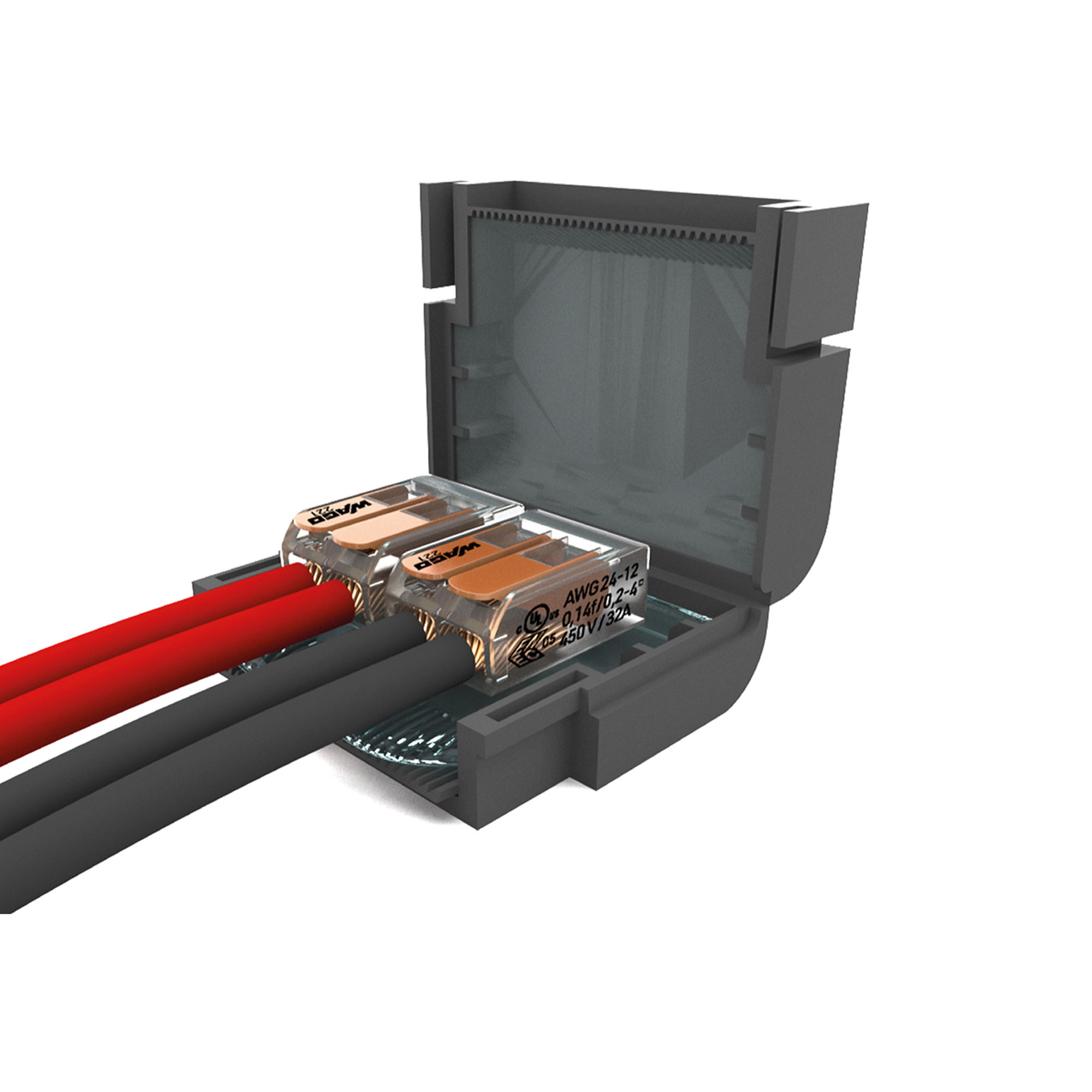 Shell Box Gel Insulated Mini Junction Box and two SBOX 2 pole ...