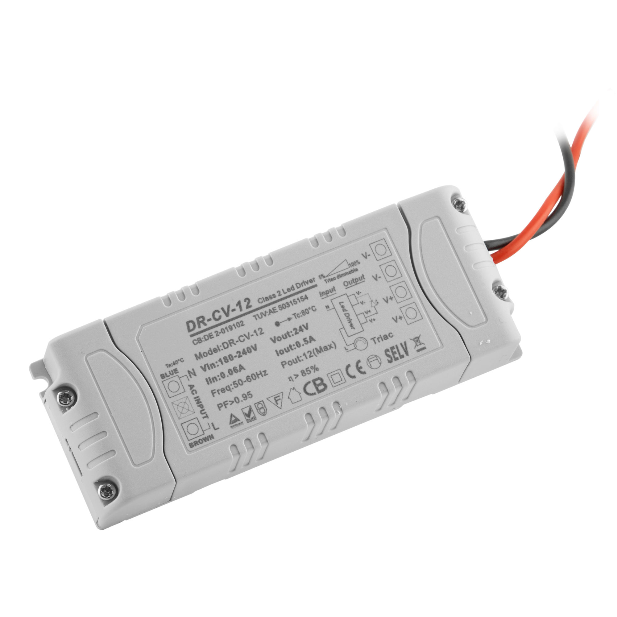 Clarus LED Driver 12W 24V (Constant Voltage) | Mr Resistor Lighting
