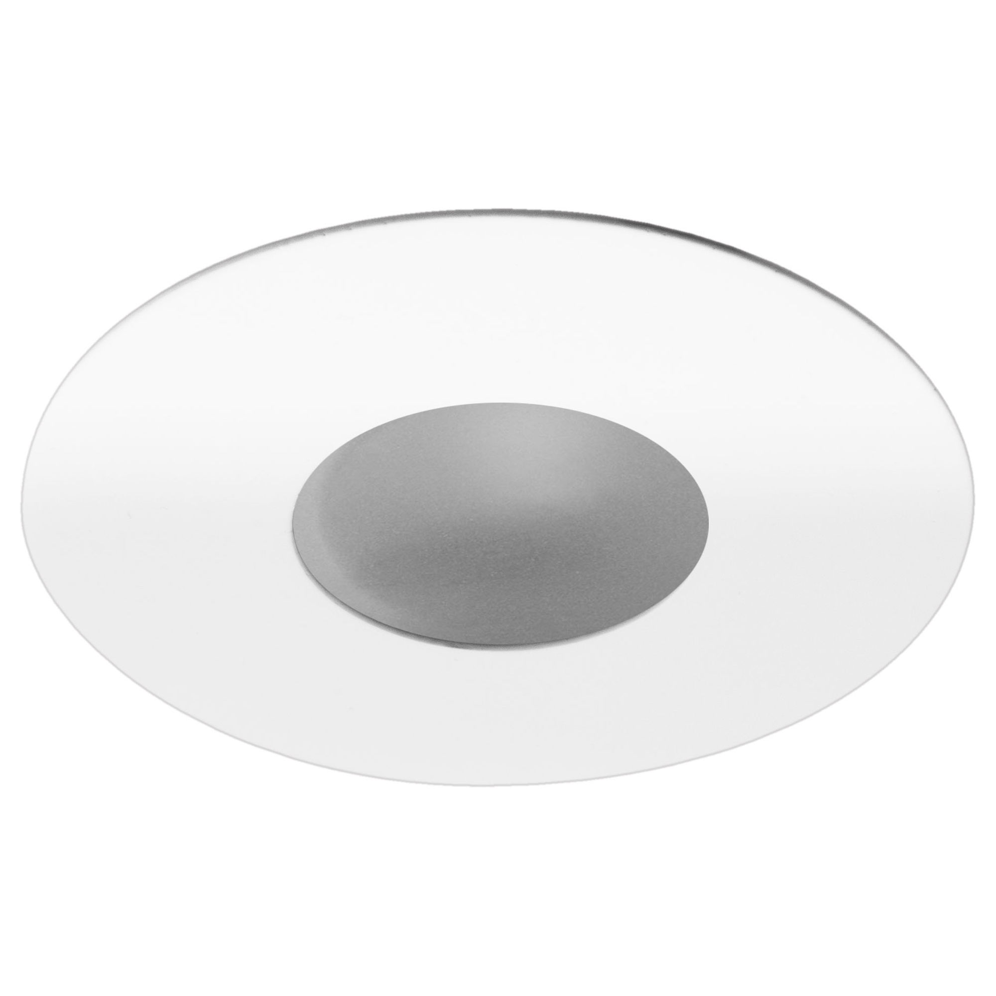 Invisible Adjustable Round Fire Rated Frosted Glass Downlight IP54 GU10 ...