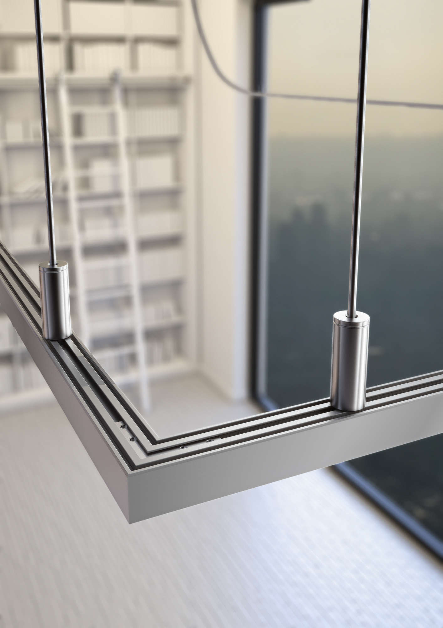 PDS ZM Extrusion Profile Anodised Aluminium 1000mm | Mr Resistor Lighting