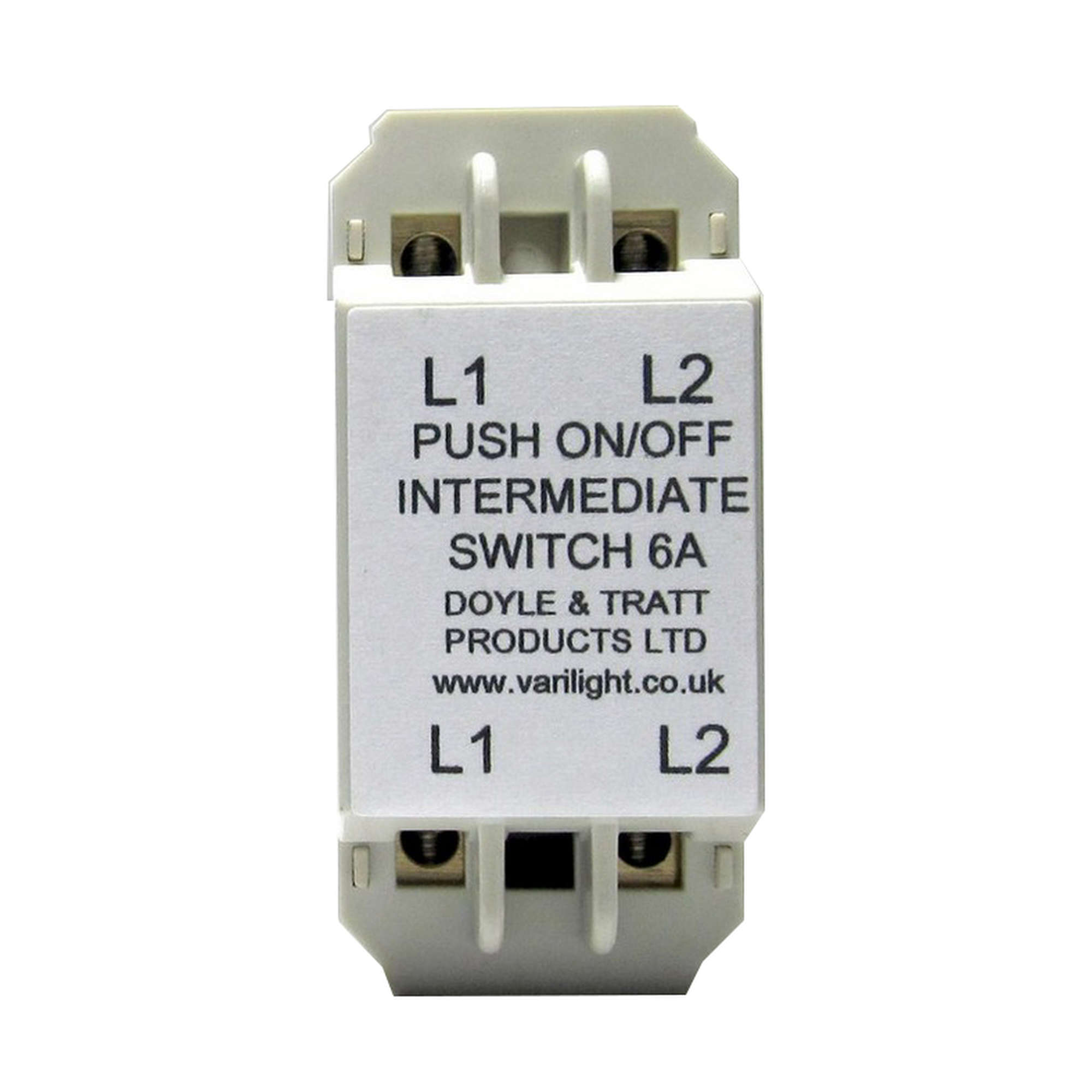 Intermediate Push-On/Off Switch Module (Dummy Dimmer) Beige 6A | Mr ...