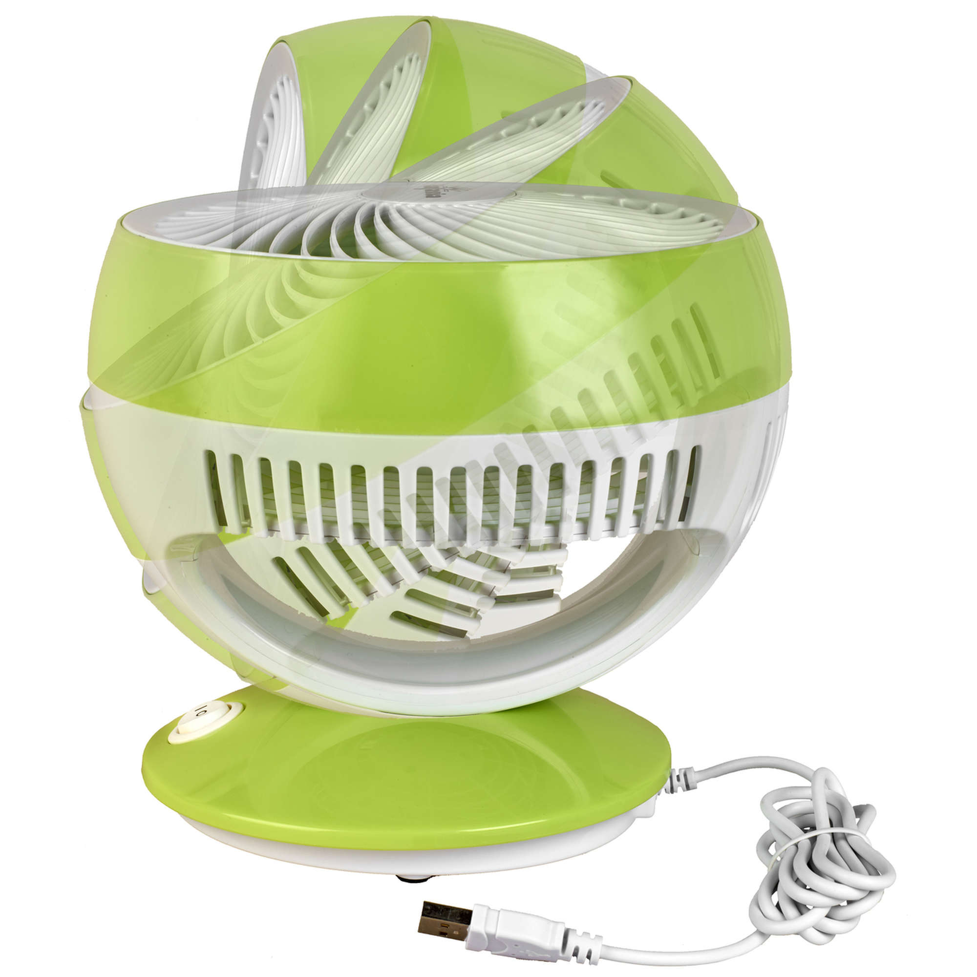 USB Desk Fan Green | Mr Resistor Lighting