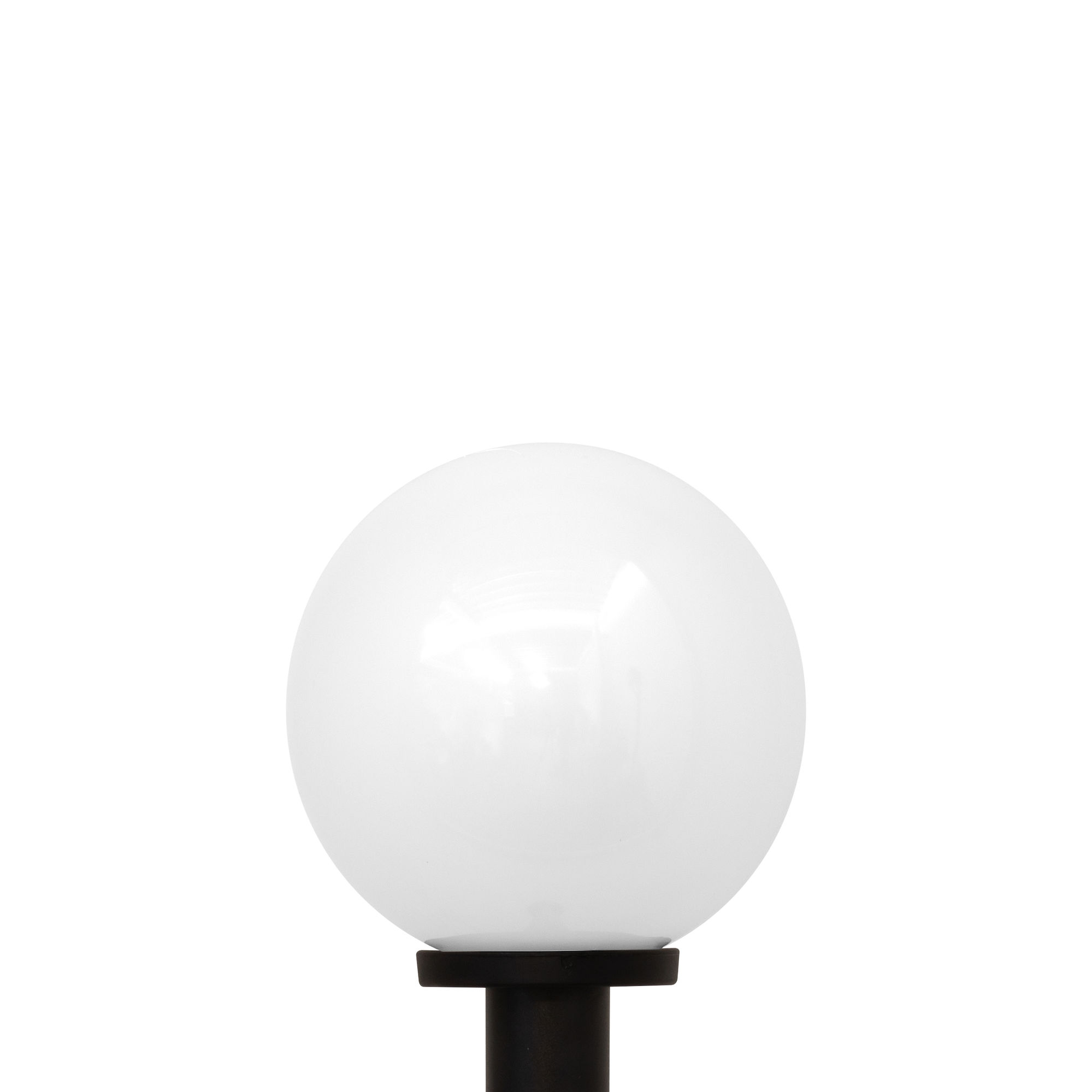 Globe Post Single Kit 250mm Opal 800mm | Mr Resistor Lighting