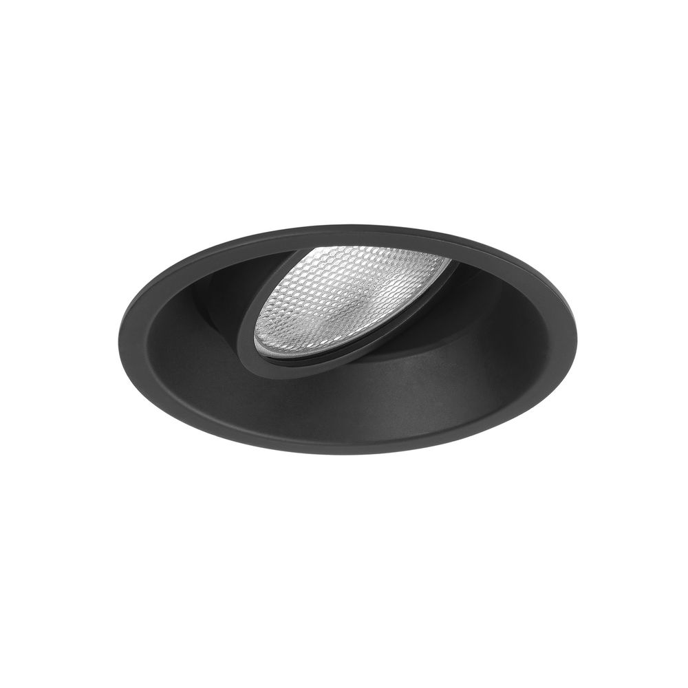 Minima Adjustable Round Downlight 240V 50W Black | Mr Resistor Lighting
