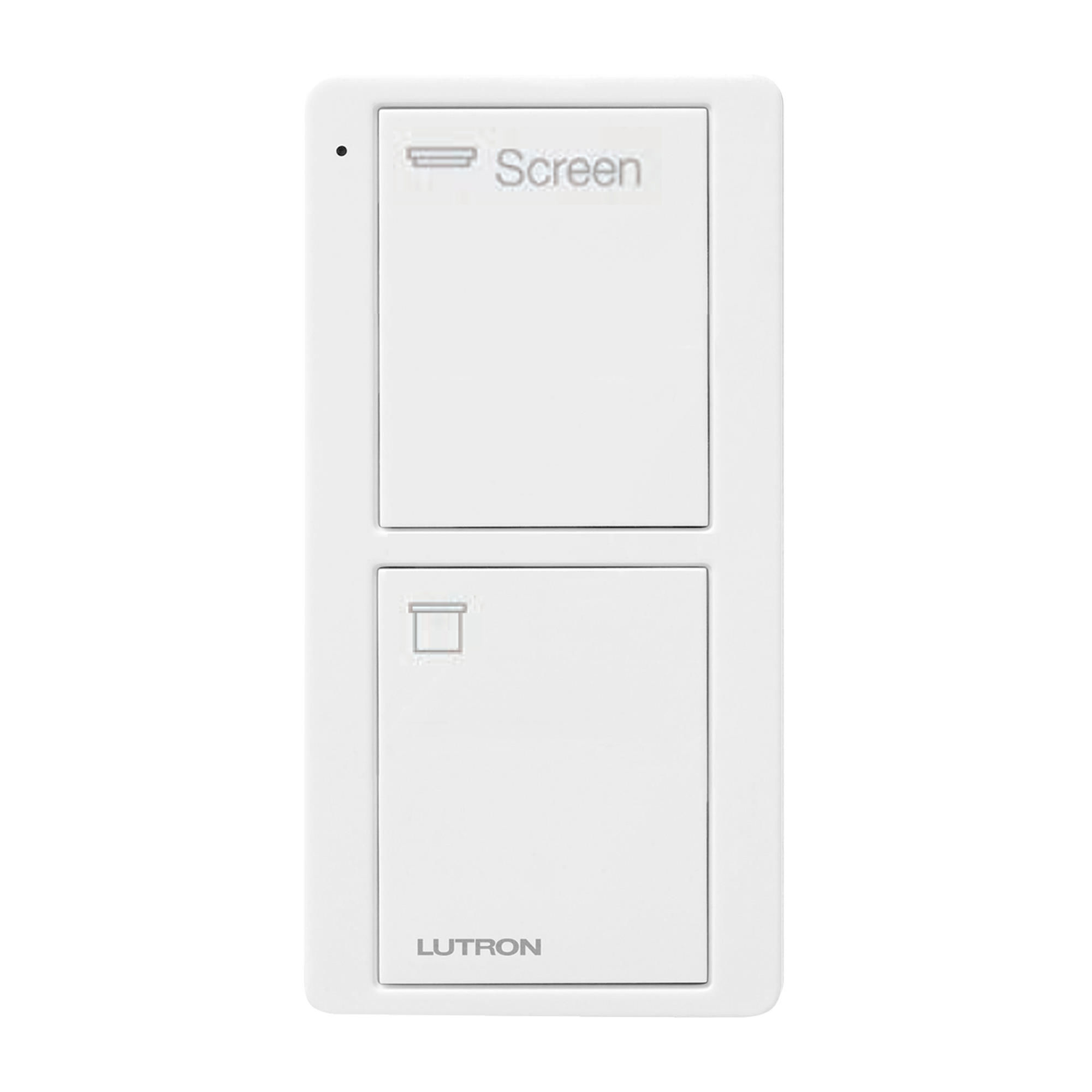 Lutron Pico Wireless 2 Button On/Off Screen Icons White | Mr Resistor Lighting