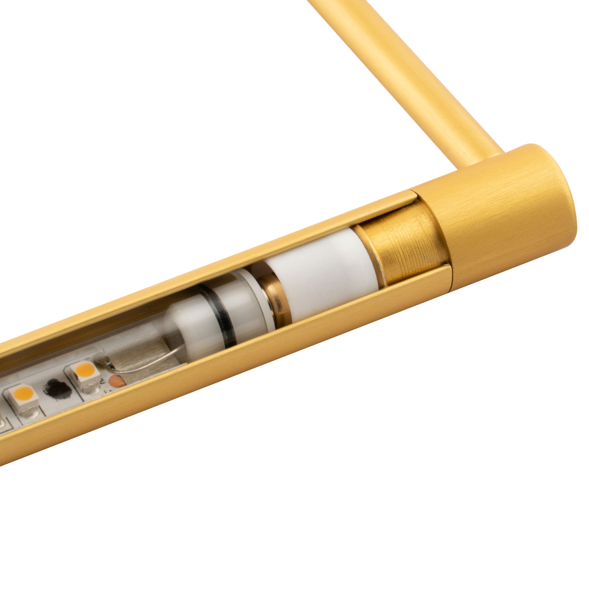 Clarus LED Picture Light 860mm 3000K Warm White 24V 7.5W Gold | Mr ...