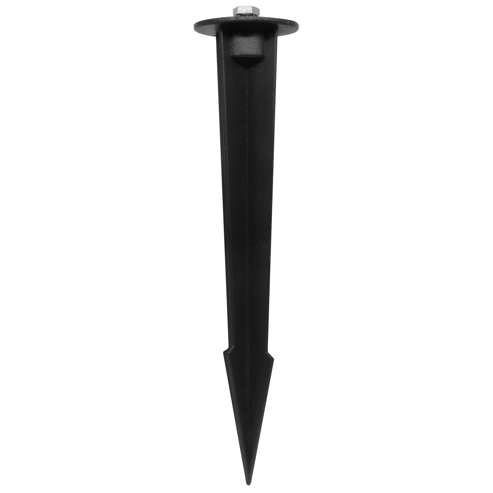LED Black Floodlight Spike 240V 30W (=300W) Green | Mr Resistor Lighting