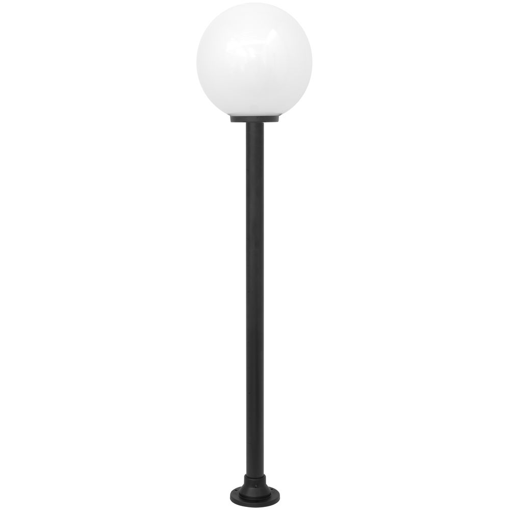 Globe Post Single Kit 400mm Opal 2000mm | Mr Resistor Lighting