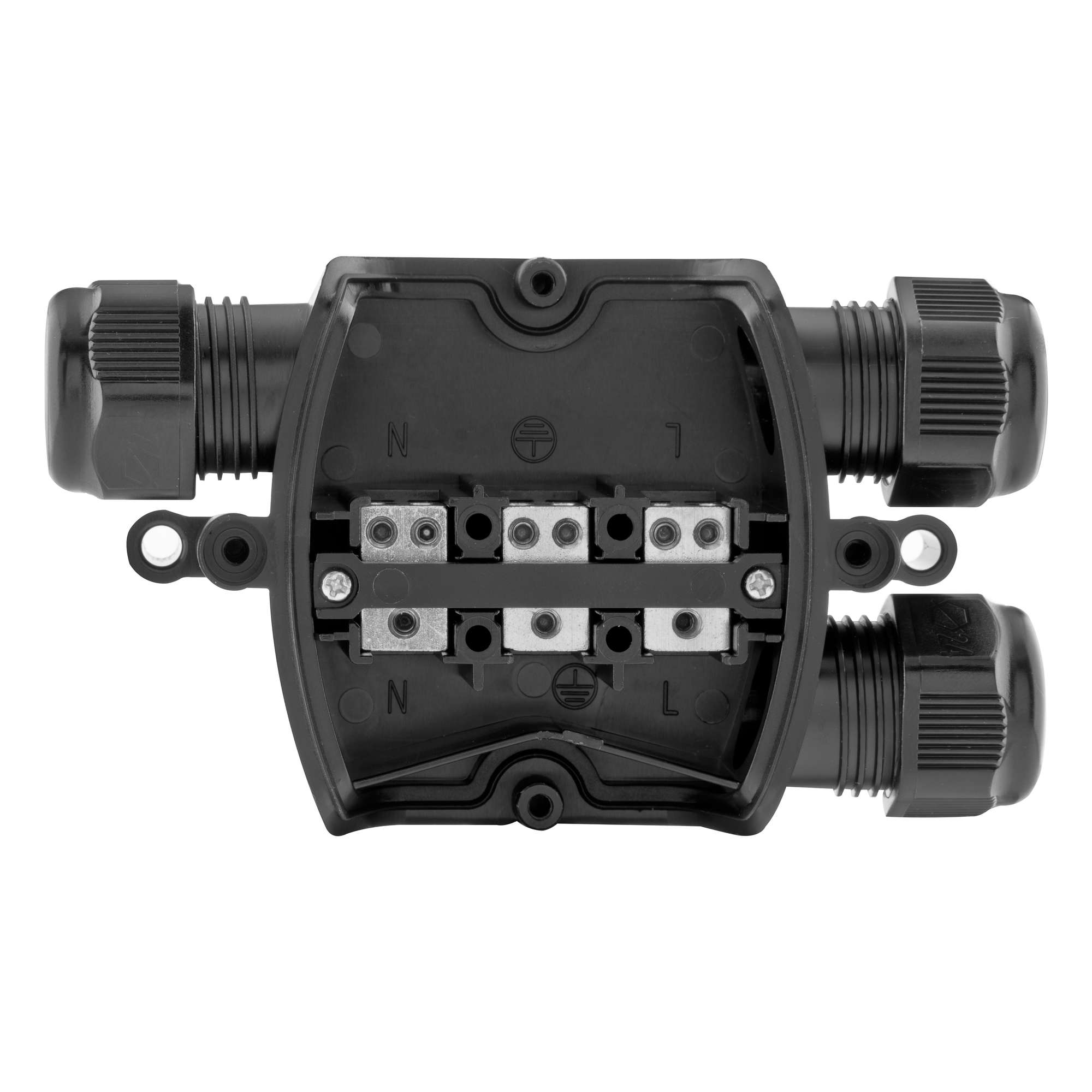IP68 3 Lines Loop In Loop Out Connection Device Black | Mr Resistor ...