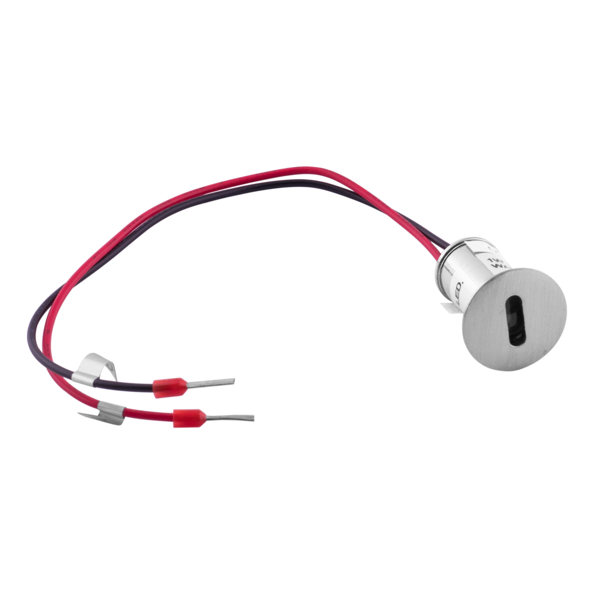 Petit Round Small Recessed 350mA Satin Nickel 1W | Mr Resistor Lighting