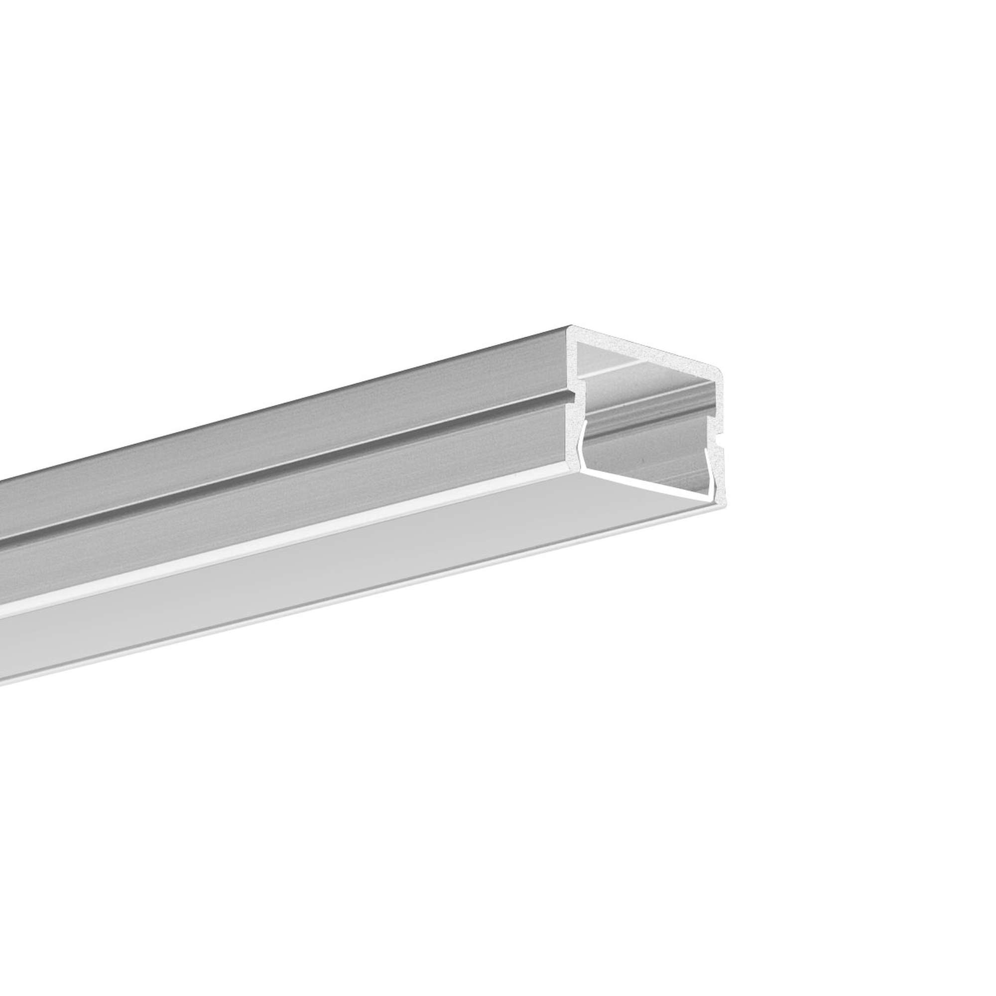 Siler Extrusion Profile Anodised Aluminium 2000mm | Mr Resistor Lighting