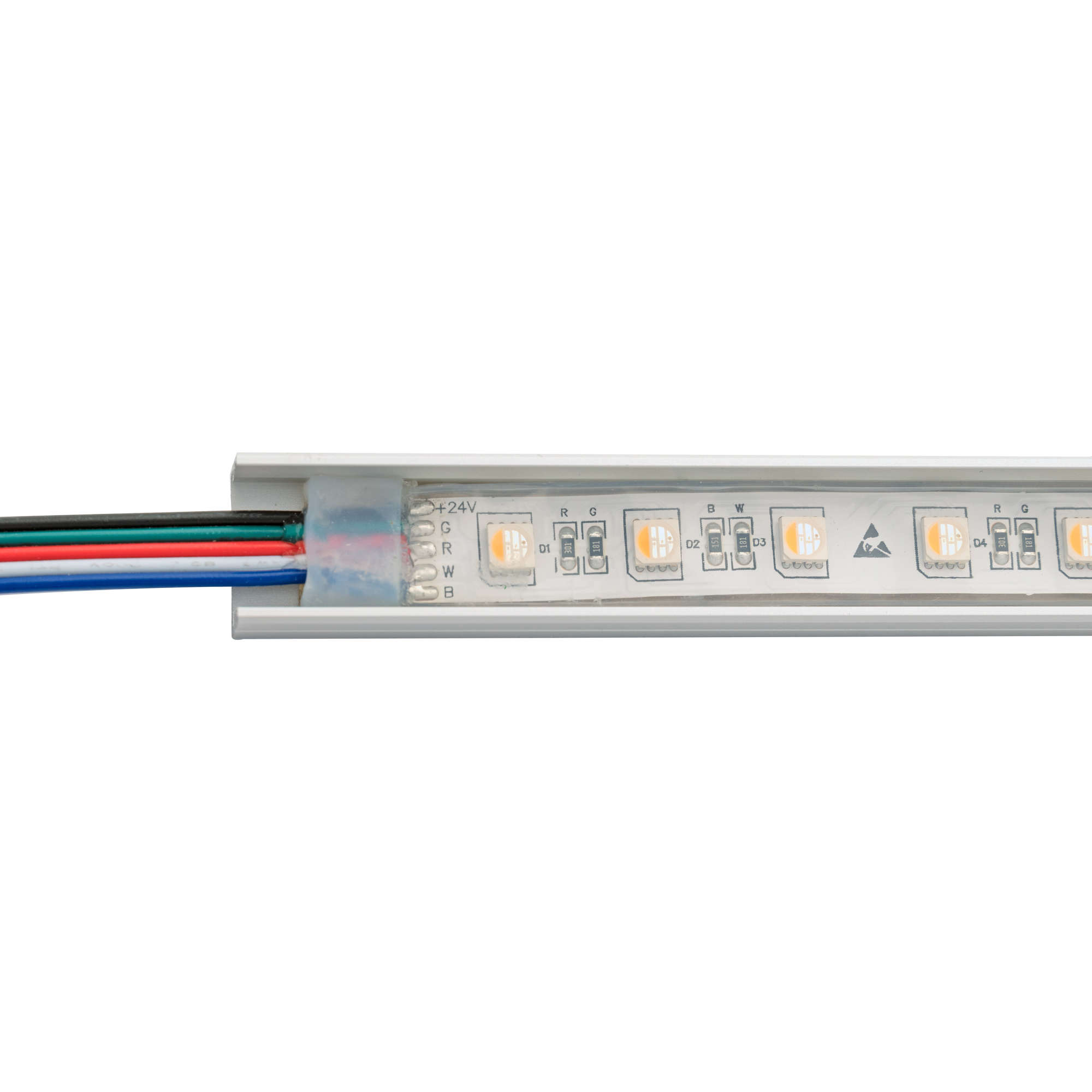 Siler Extrusion Profile Anodised Aluminium 2000mm | Mr Resistor Lighting