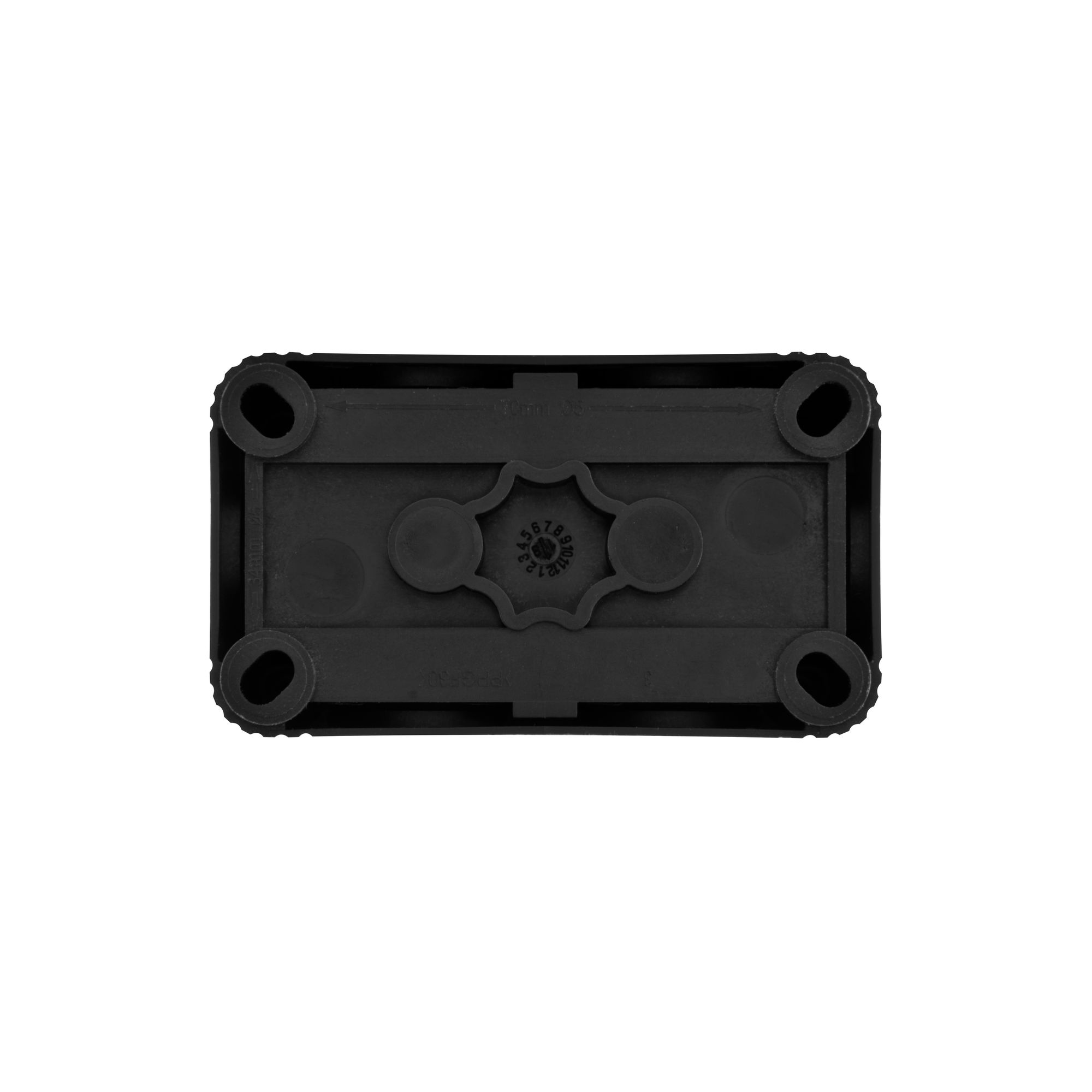 Waterproof Junction Box with Wagos (49mm) 6 Way Black | Mr Resistor ...