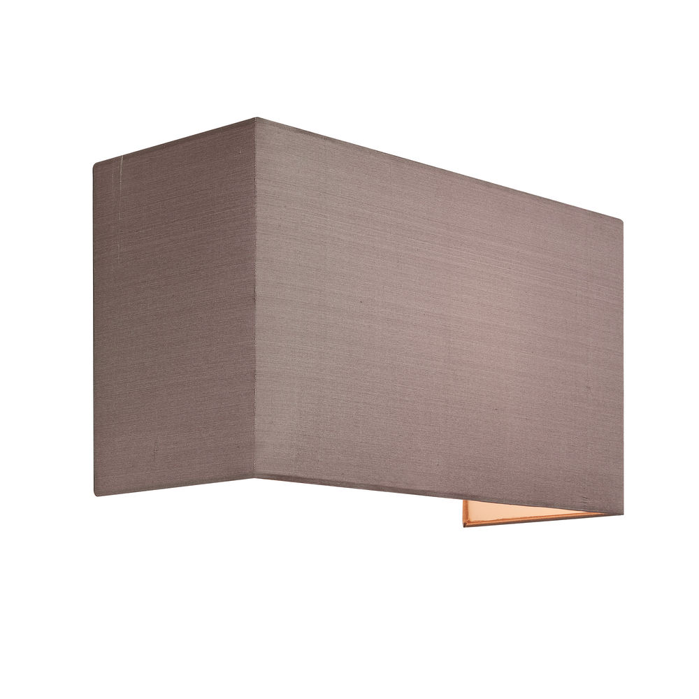 Chuo Rectangle 190 Shade Oyster 190x340x130mm | Mr Resistor Lighting