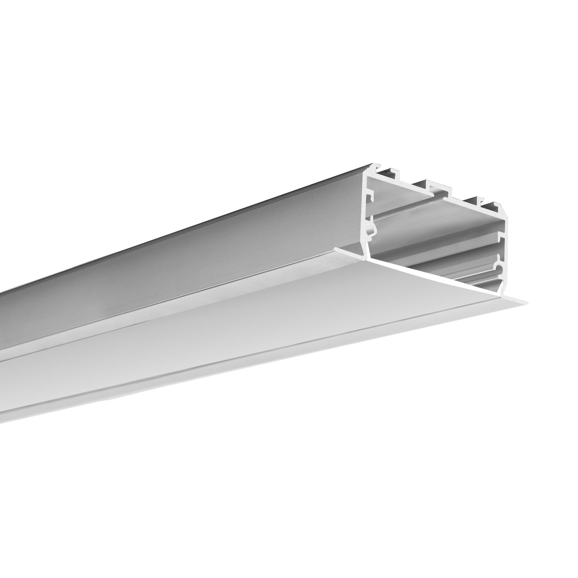 Larko-50 Recessed Extrusion Profile Aluminium 3000mm | Mr Resistor Lighting