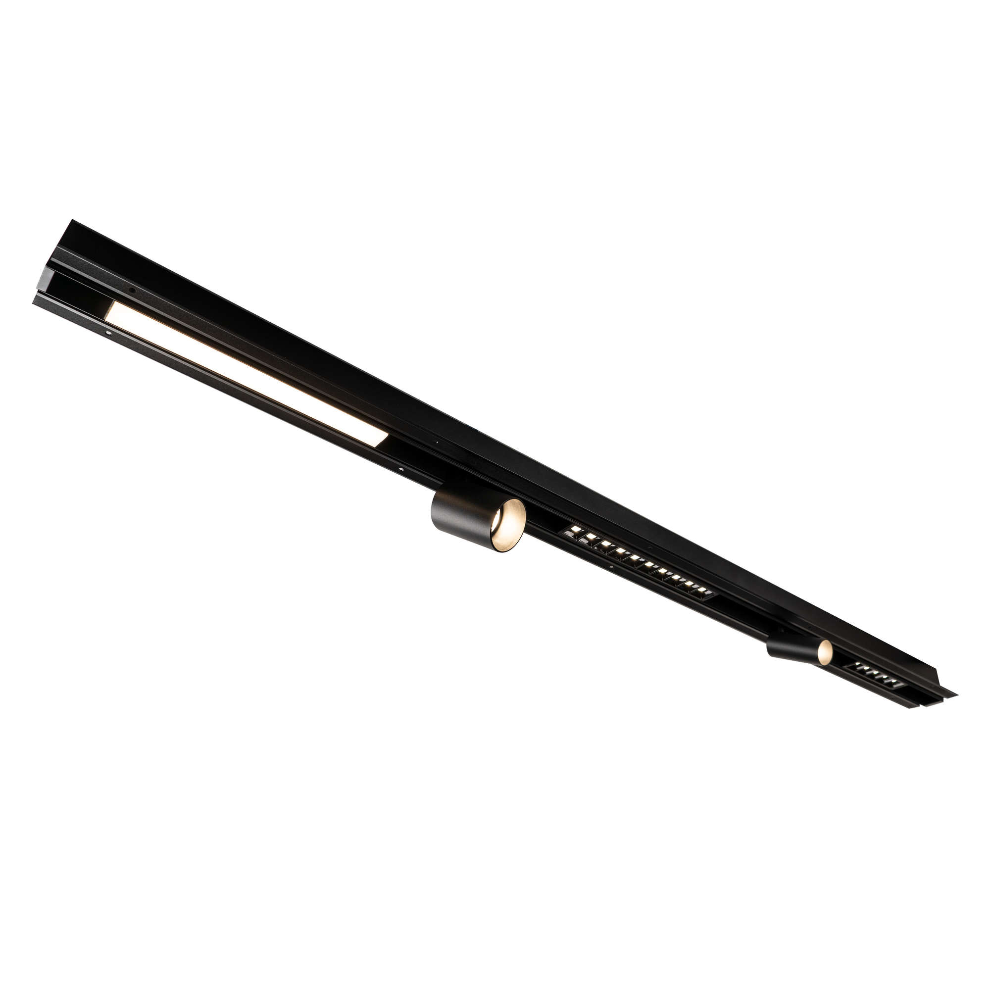 Slim Duet System Trimless Recessed Track 24V Black 1500mm | Mr Resistor ...