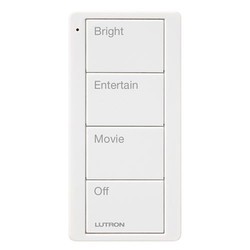 Lutron Pico Wireless 3 Button Raise/Lower and Light Icons White | Mr Resistor Lighting