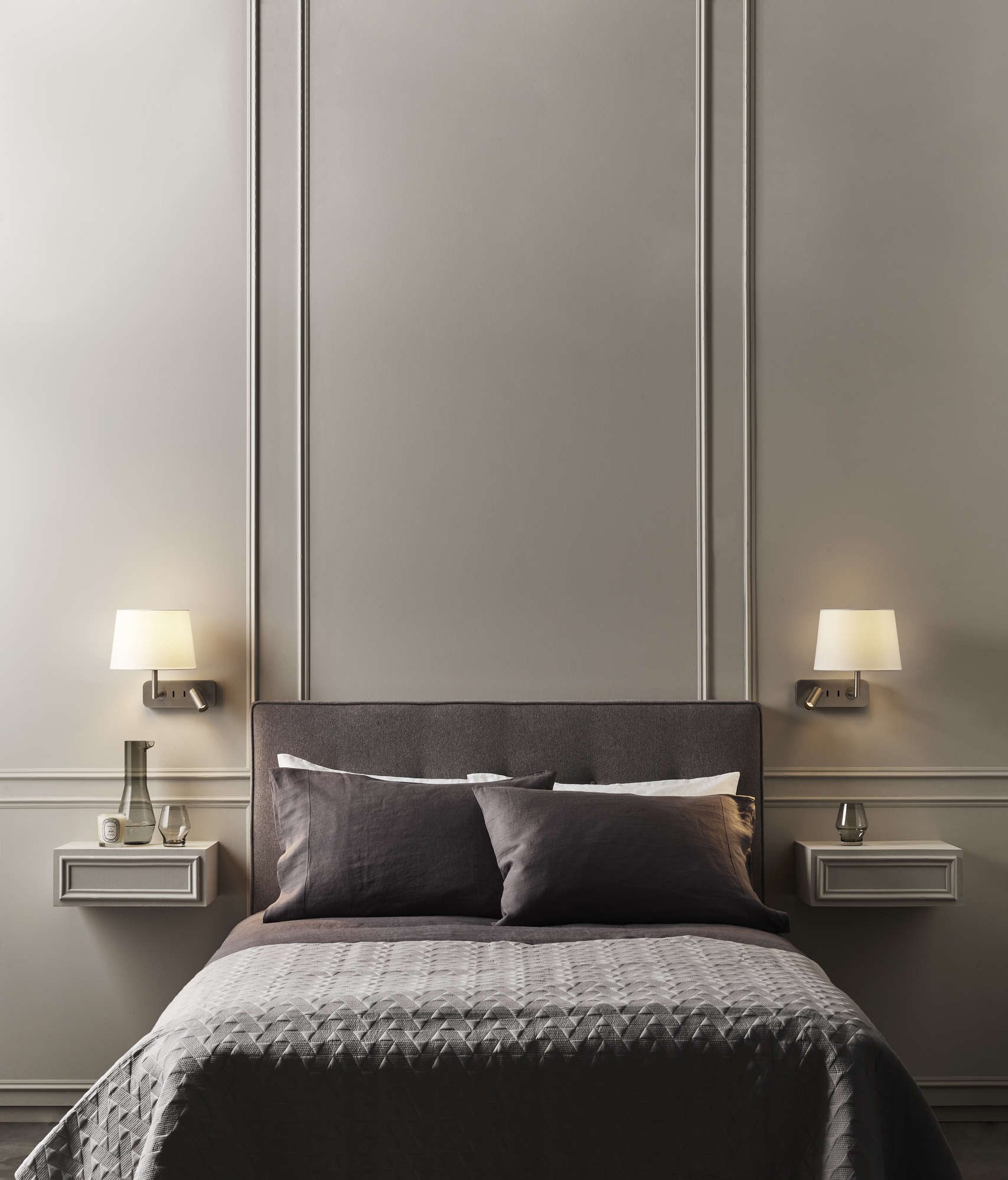 Side by Side Wall Light 240V (8607) Bronze 12W + 4.1W | Mr Resistor ...