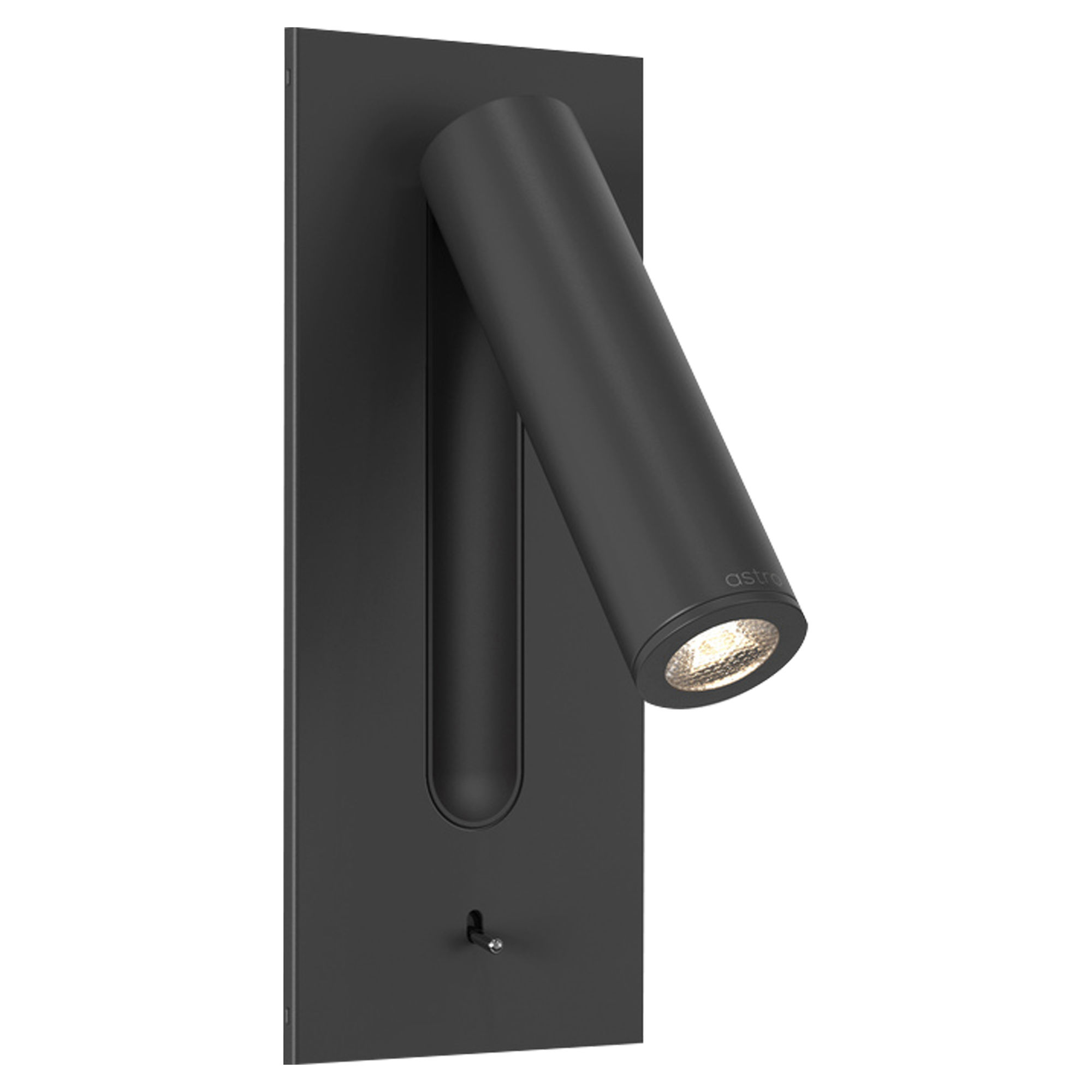 Fuse Switched LED II Wall 240V 4.2 Matt Black | Mr Resistor Lighting