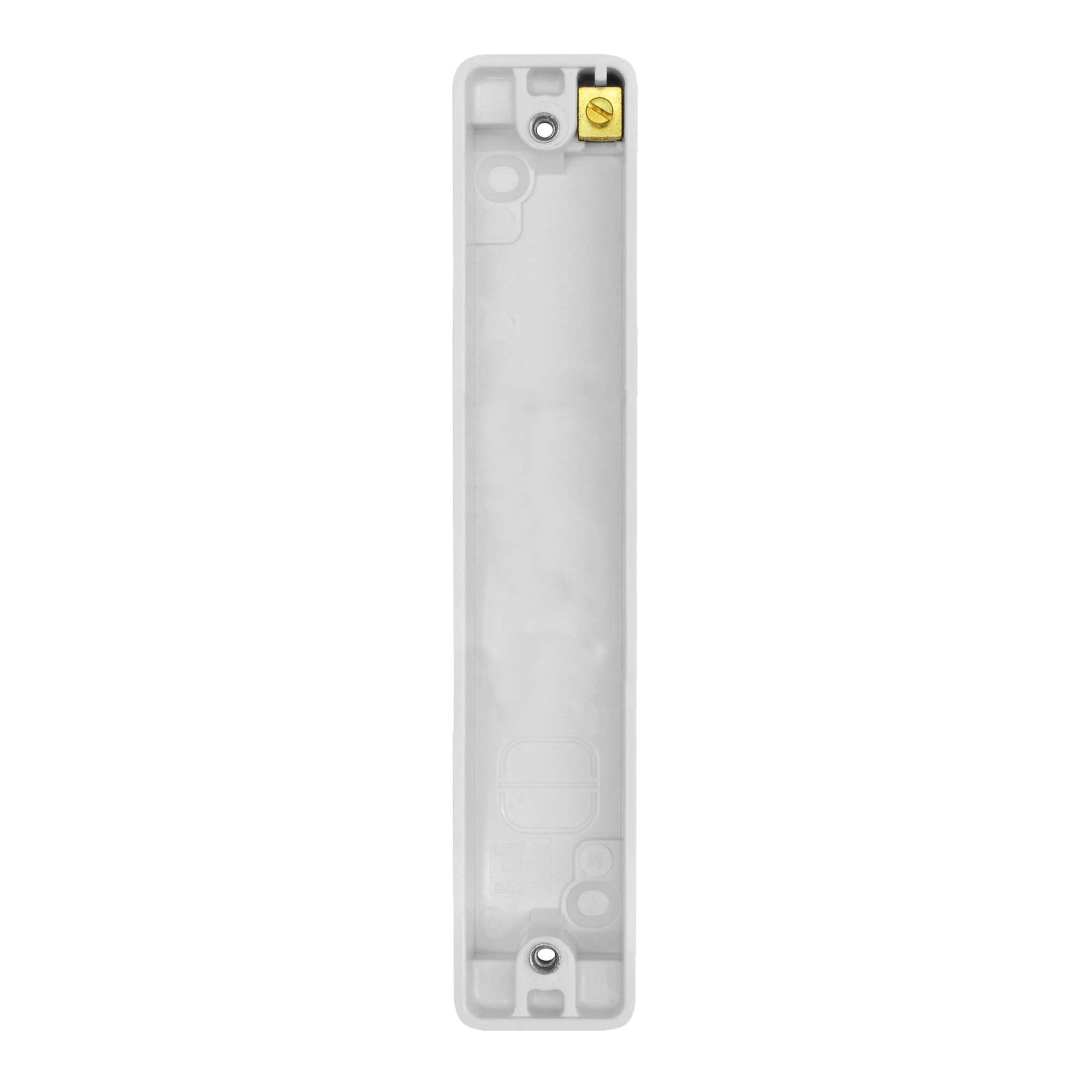 MK Logic Plus Architrave Back Box Plastic | Mr Resistor Lighting