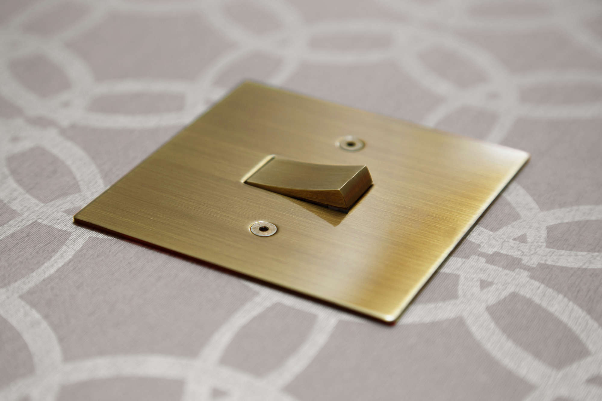 Horizon Square Blank Plate Single Plate Antique Brass | Mr Resistor ...