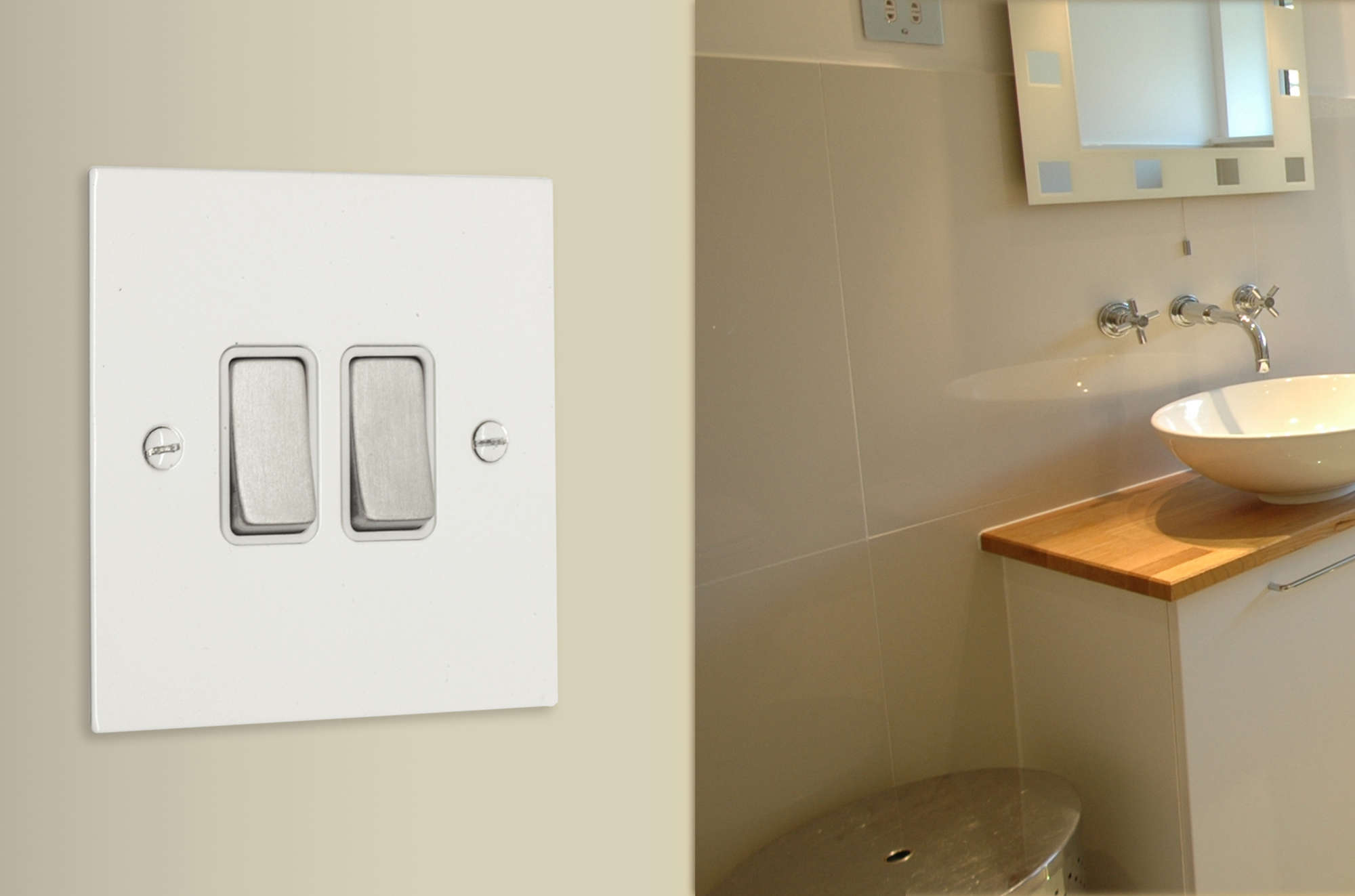 Flex Socket Outlet 1 Gang Flex Outlet White Aluminium | Mr Resistor ...