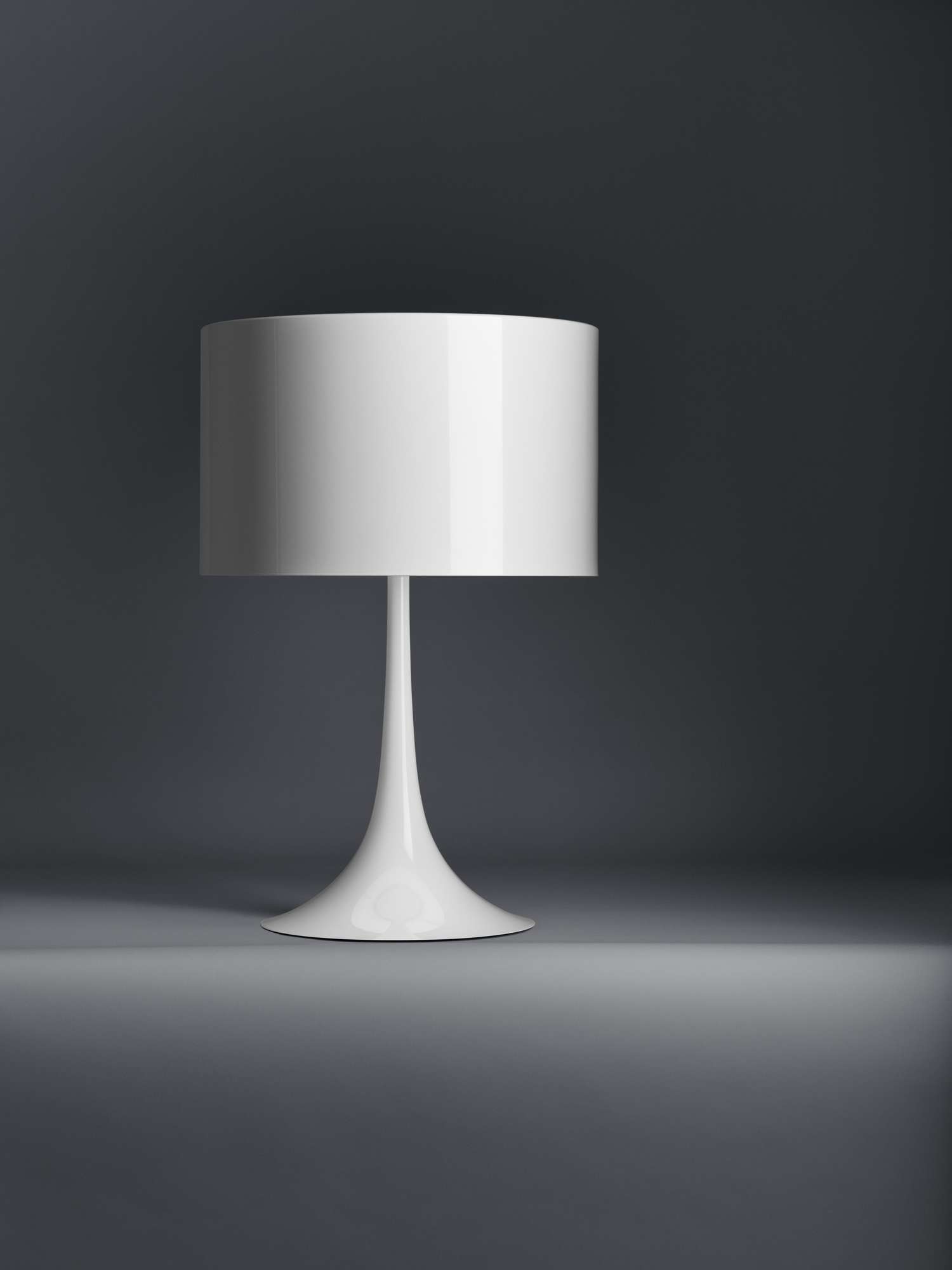 Spun T1 Table Lamp 150W White | Mr Resistor Lighting