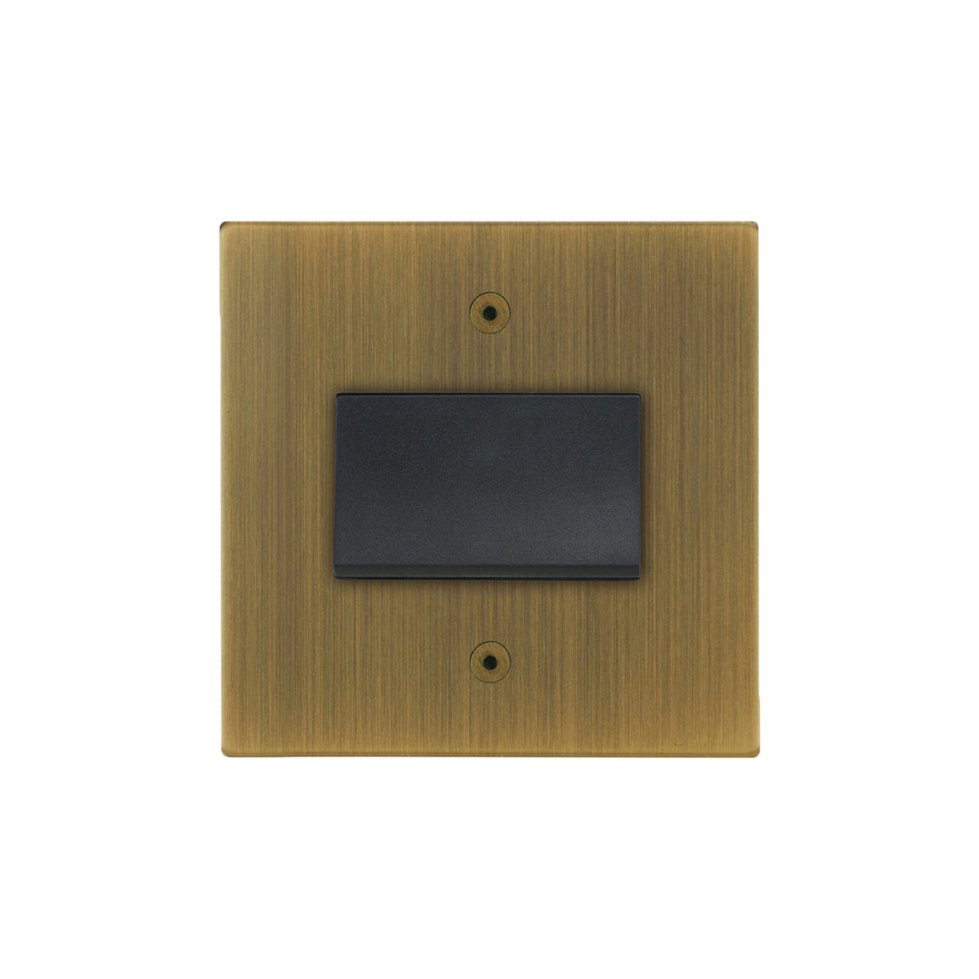 Horizon Square Fan Isolator Switch 1 gang Antique Brass | Mr Resistor ...