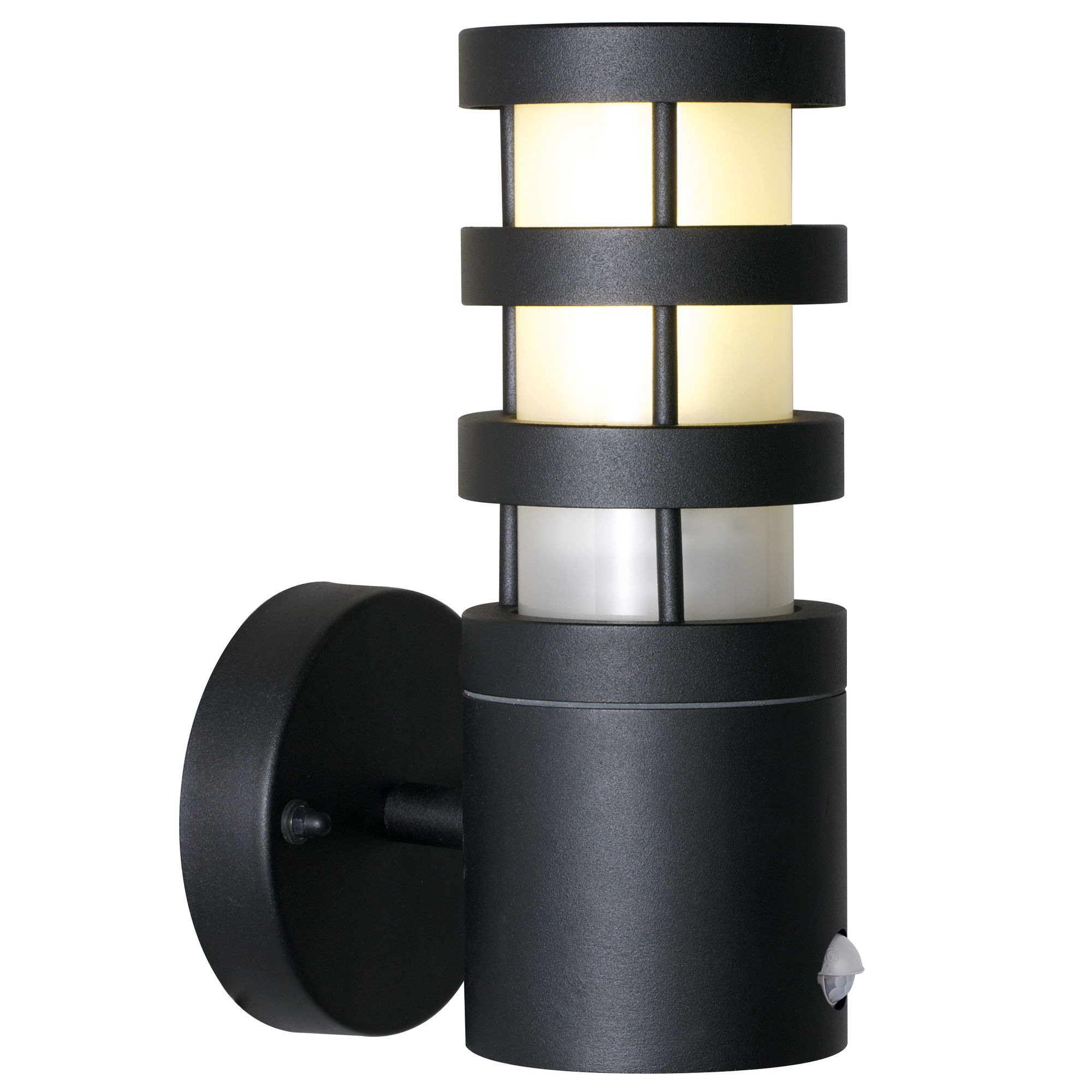 Darwin Exterior Wall Light Sensor 240V 18W Black | Mr Resistor Lighting