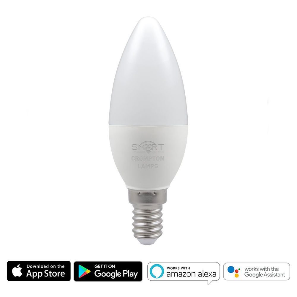 LED Smart Candle 240V Light Bulb 5W Warm White 3000K | Mr Resistor Lighting