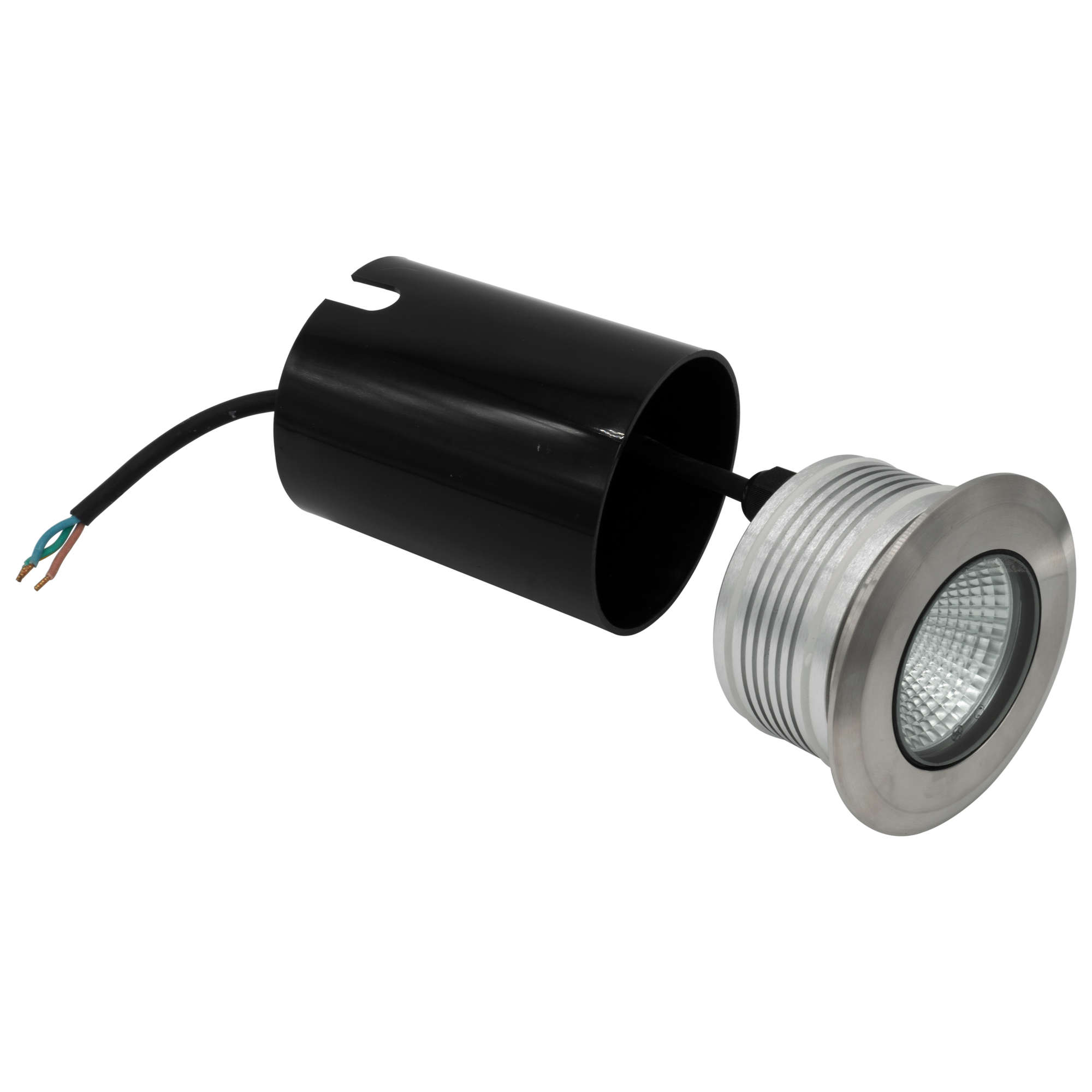 LED Recessed Uplight 240V 8W Stainless Steel 3000K Warm White | Mr ...