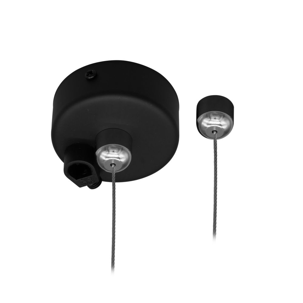 Slim Duet Double Suspension Kit Black | Mr Resistor Lighting