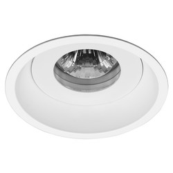 Mini Trim Downlight Fire-Rated IP55 GU10 240V White 50W | Mr Resistor ...
