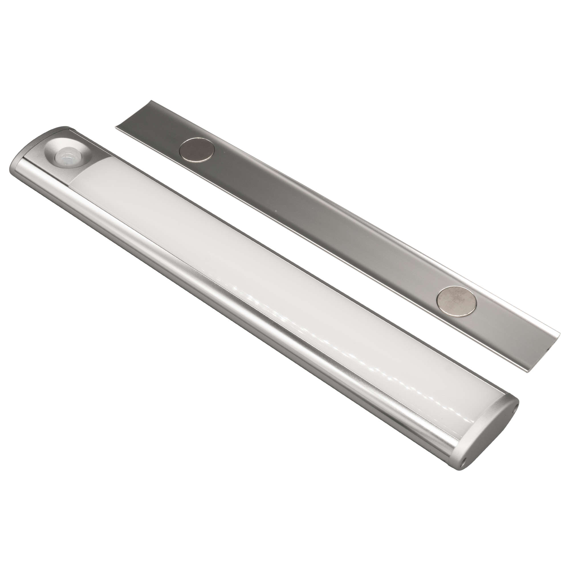 LED Rechargeable Sensor Strip Light 1.5W Silver | Mr Resistor Lighting