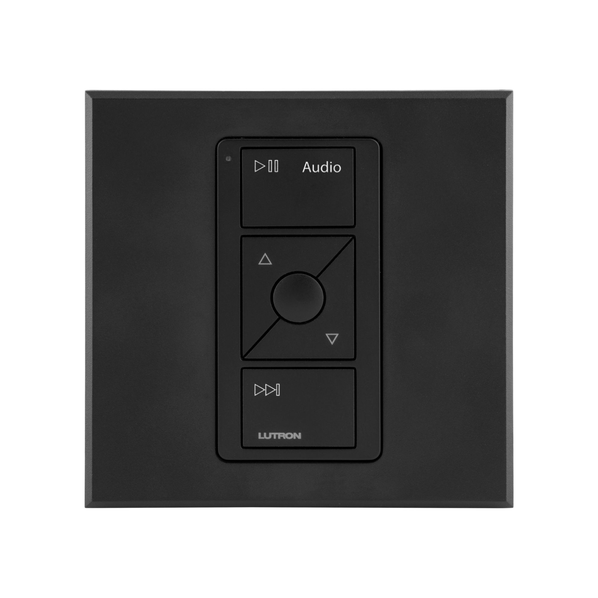 Lutron Pico Wireless 3 Button Raise/Lower Audio Icons Black | Mr Resistor Lighting