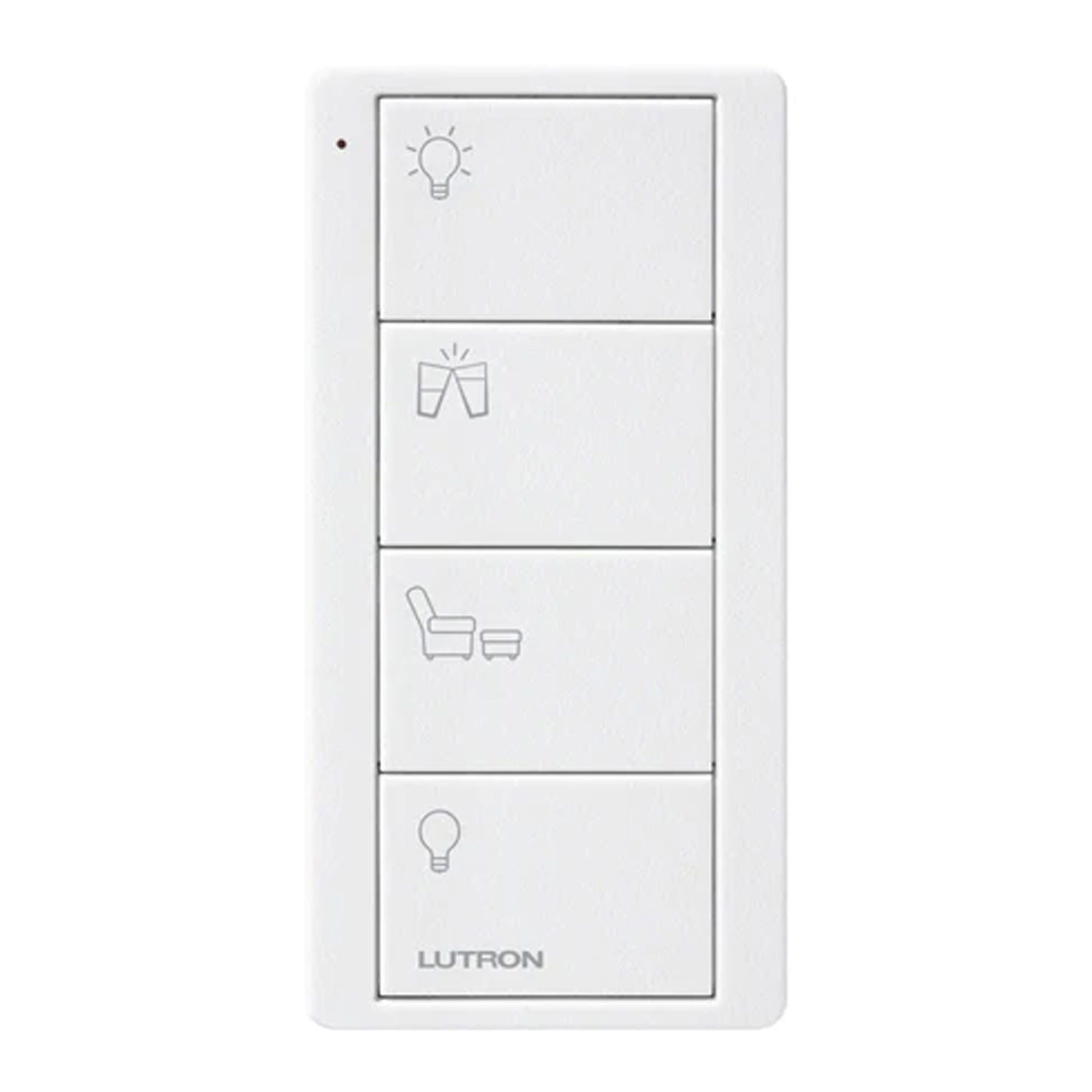 Lutron Pico Wireless 4 Button Pico RF Control Any Room White | Mr Resistor Lighting