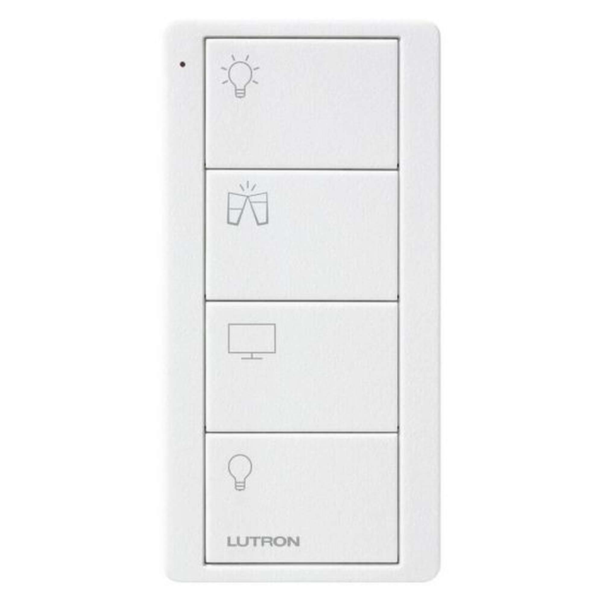 Lutron Pico Wireless 4 Button Pico RF Control Any Room White | Mr ...